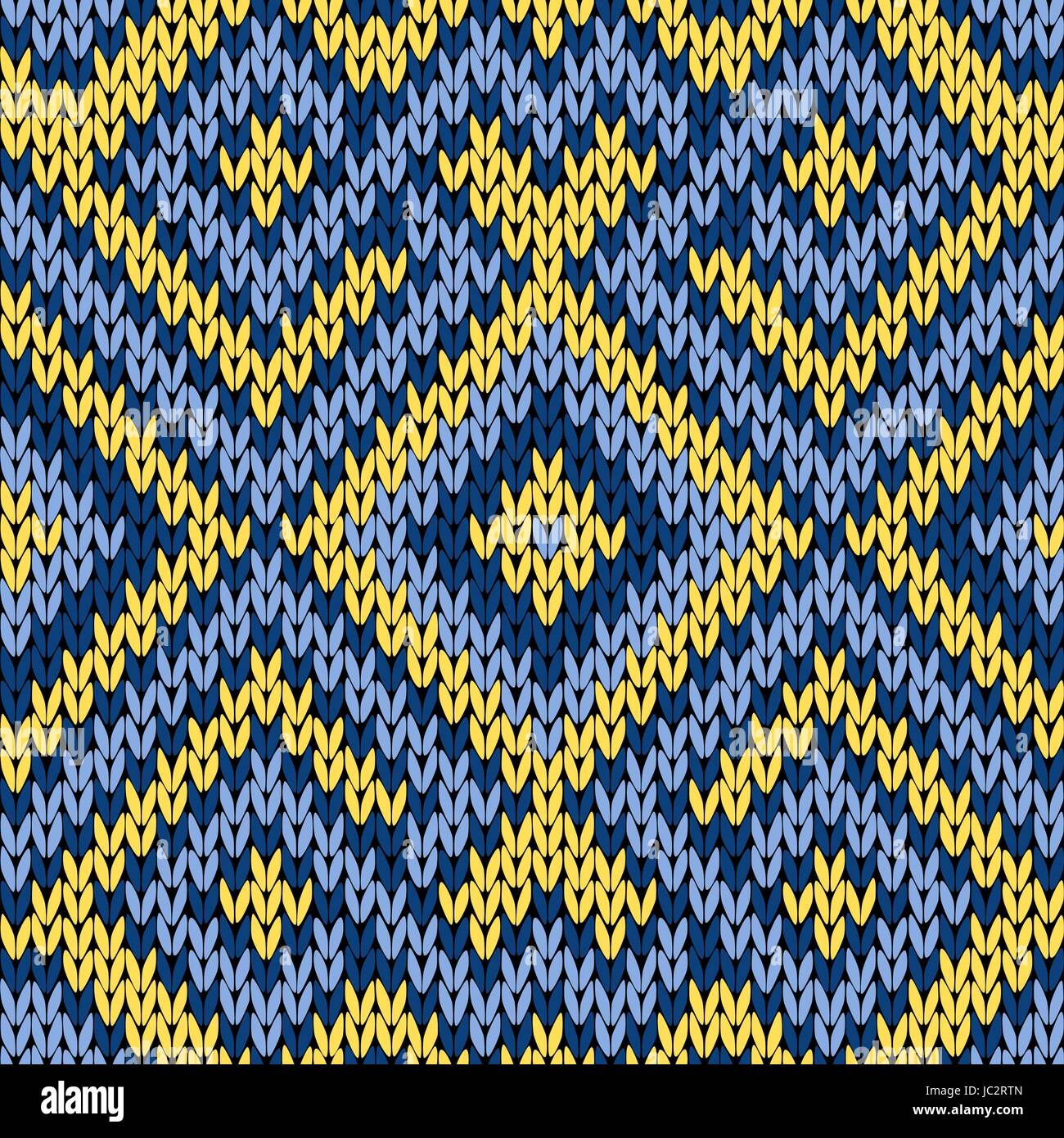 Seamless Blue Cloth Texture