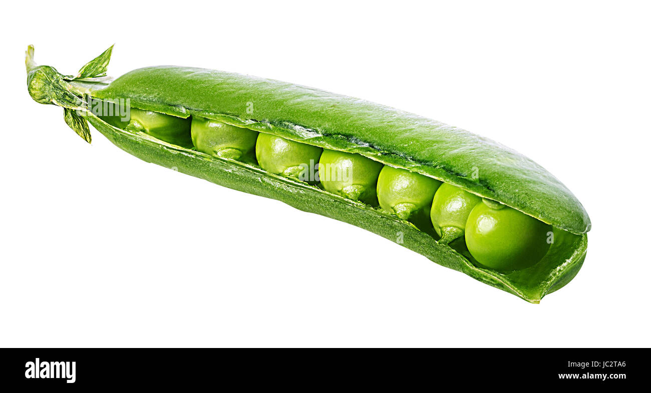 peas isolated on white background Stock Photo - Alamy