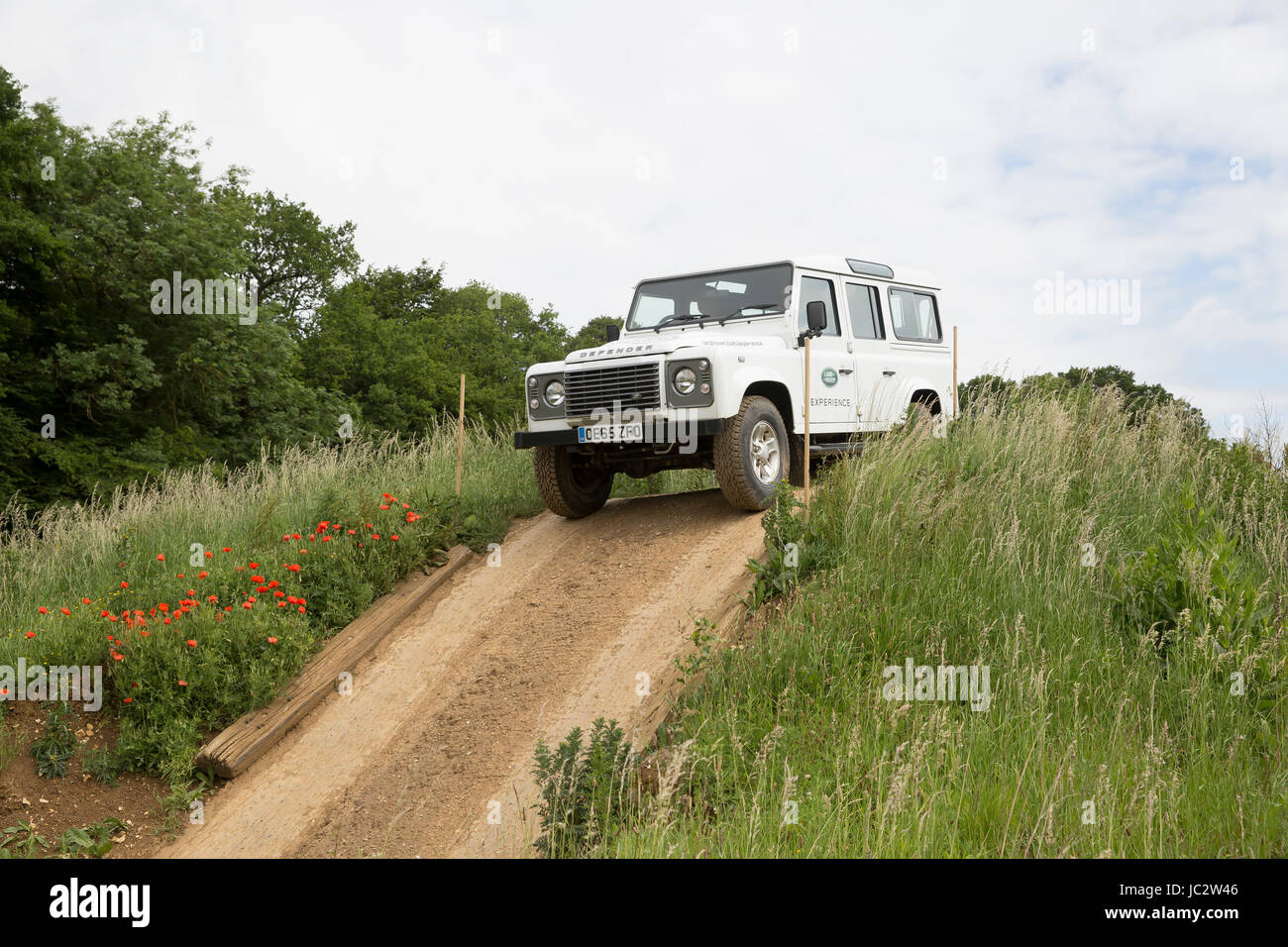 Land Rover Experience Day in Luton Stock Photo - Alamy