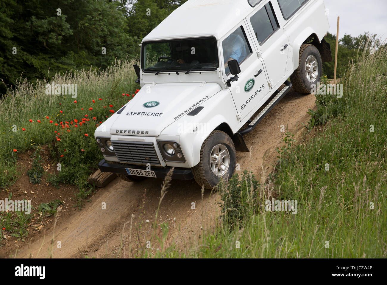 Land Rover Experience Day in Luton Stock Photo - Alamy
