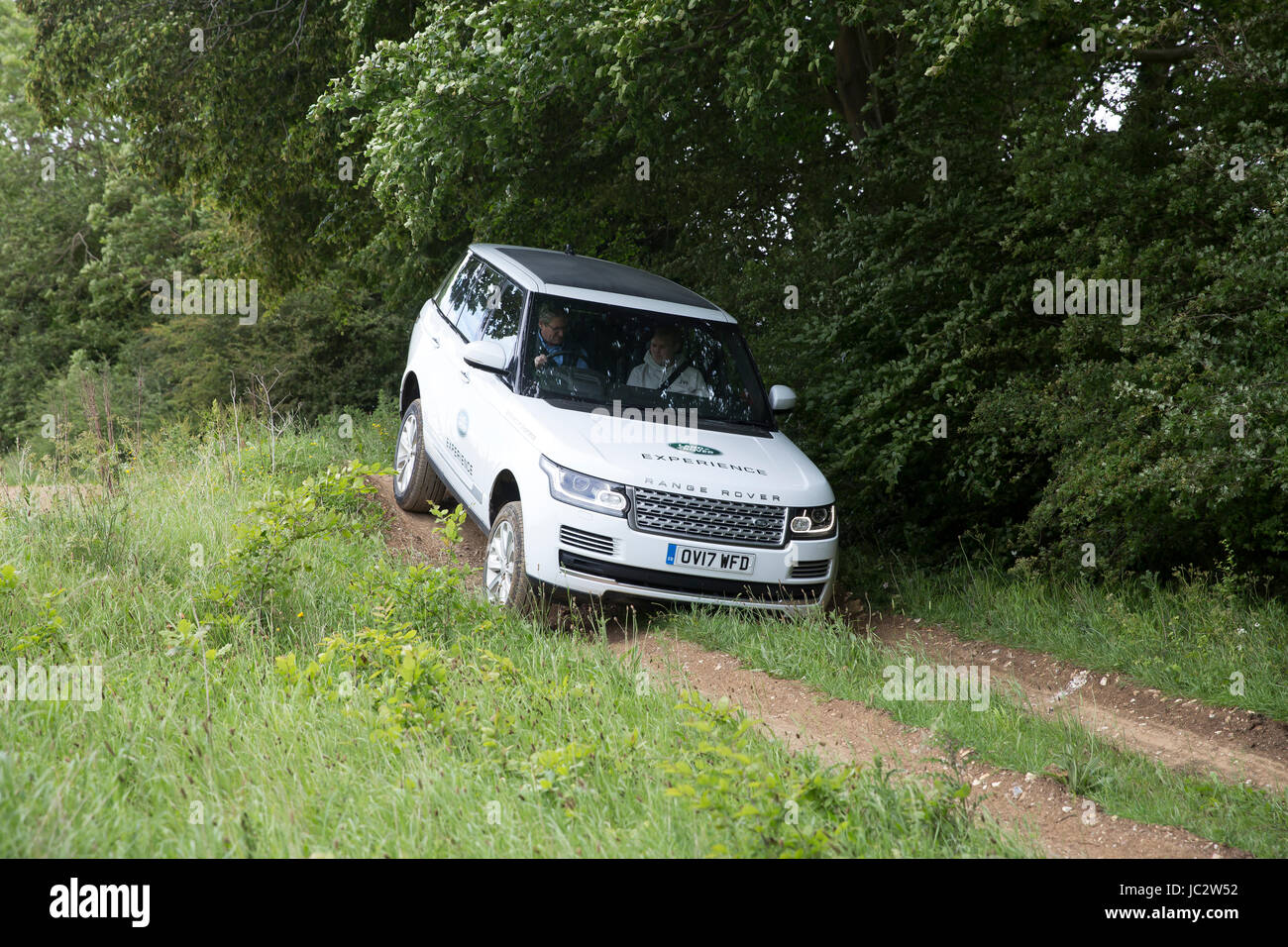Land Rover Experience Day in Luton Stock Photo - Alamy