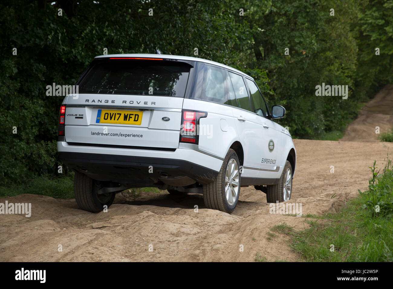 Land Rover Experience Day in Luton Stock Photo - Alamy
