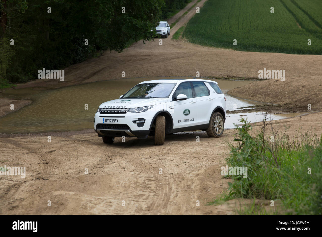 Land Rover Experience Day in Luton Stock Photo - Alamy
