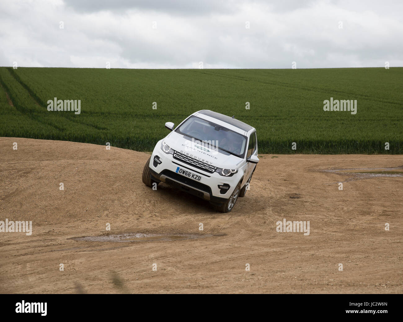 Land Rover Experience Day in Luton Stock Photo - Alamy