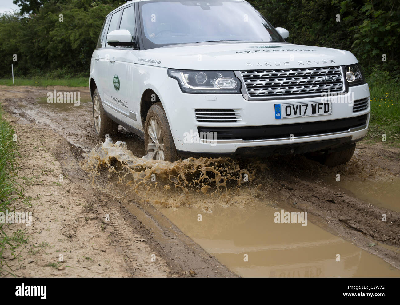 Land Rover Experience Day in Luton Stock Photo - Alamy