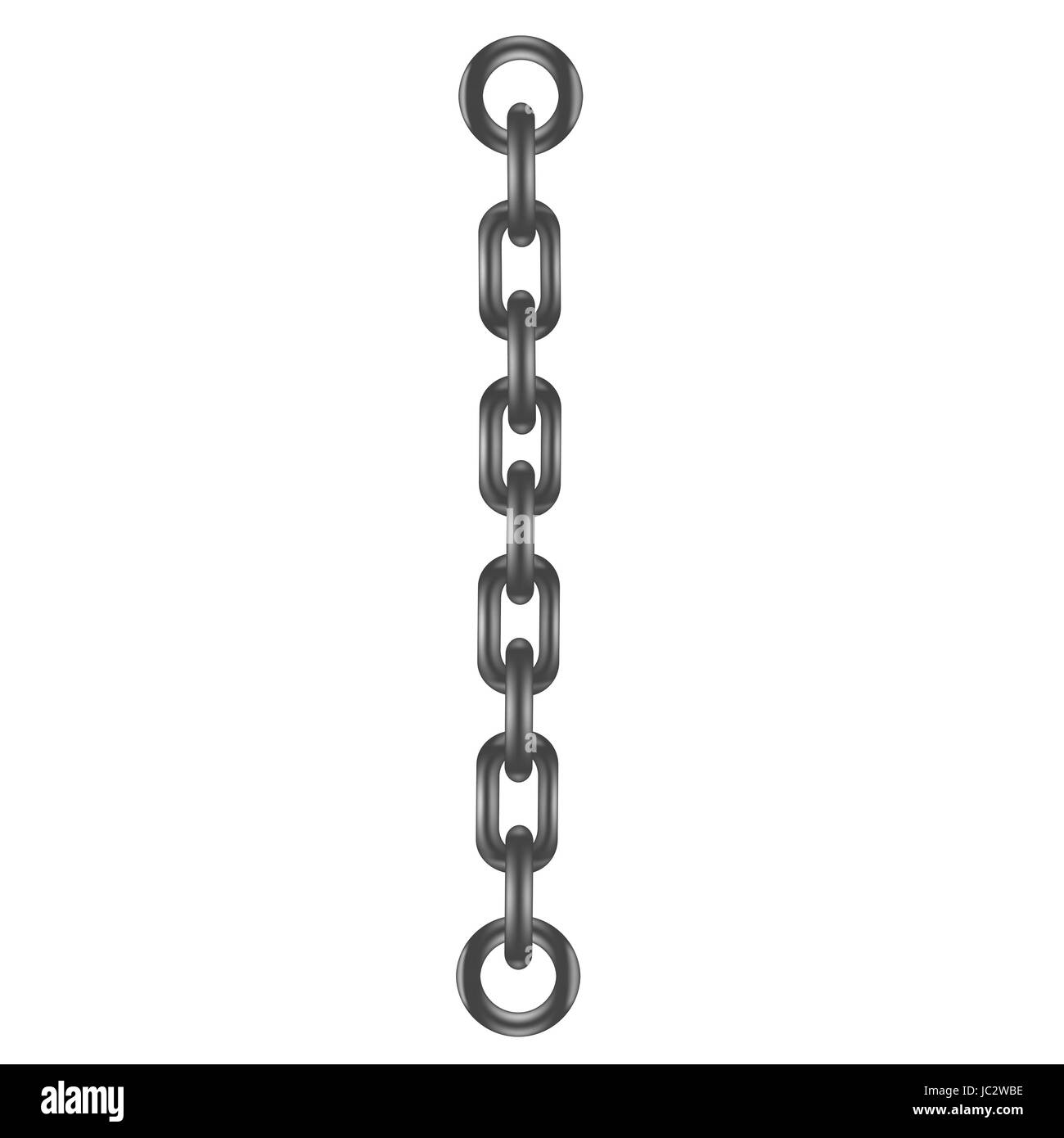 colorful illustration with chain letter on a white background for your ...