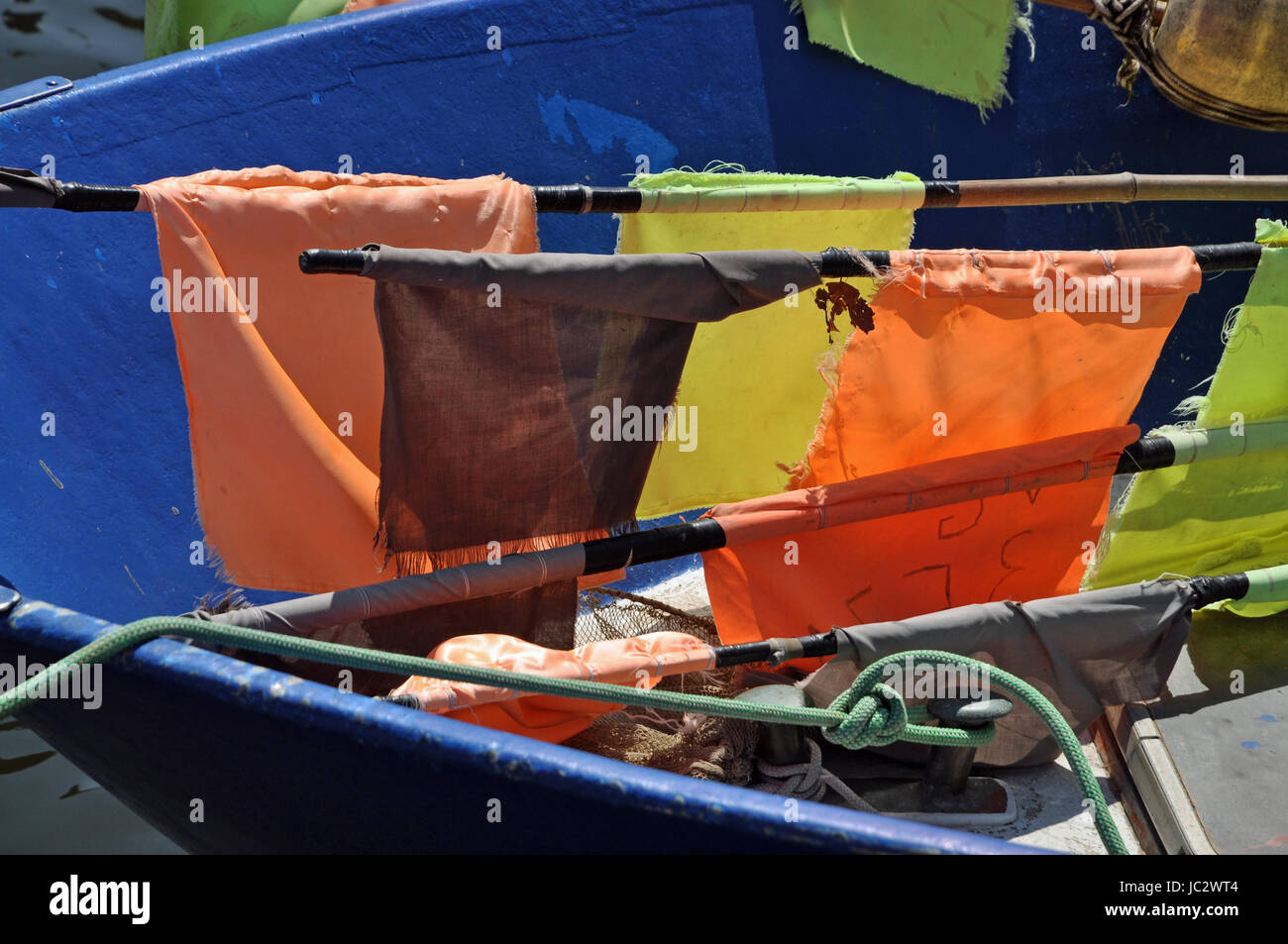 Fischerboot, boot, fischerei, bunt, kutter, fiuschkutter, farbe, farbig ...