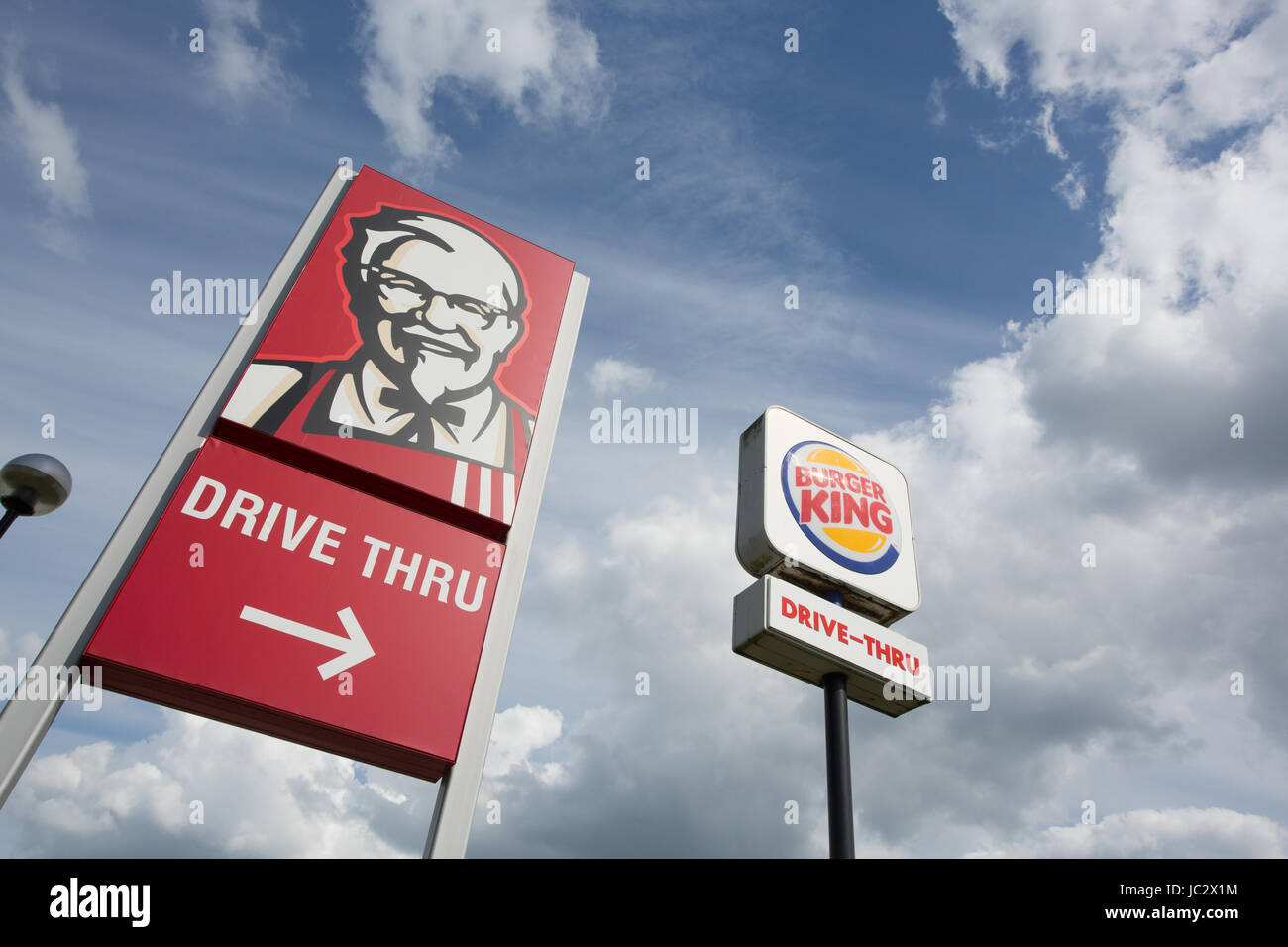 Kentucky fried chicken signs hi-res stock photography and images - Alamy