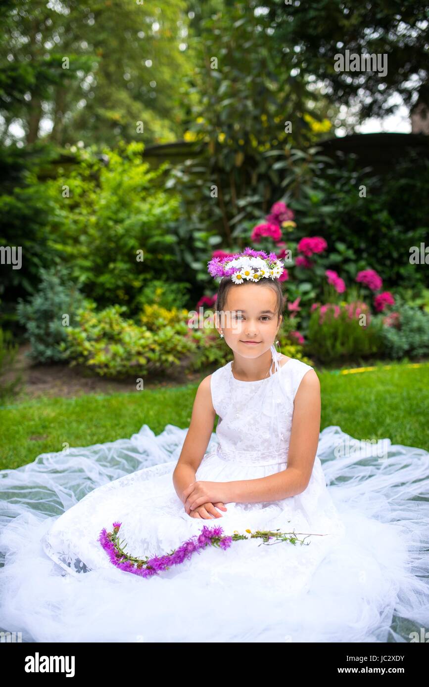 First Holy Communion Stock Photo - Alamy