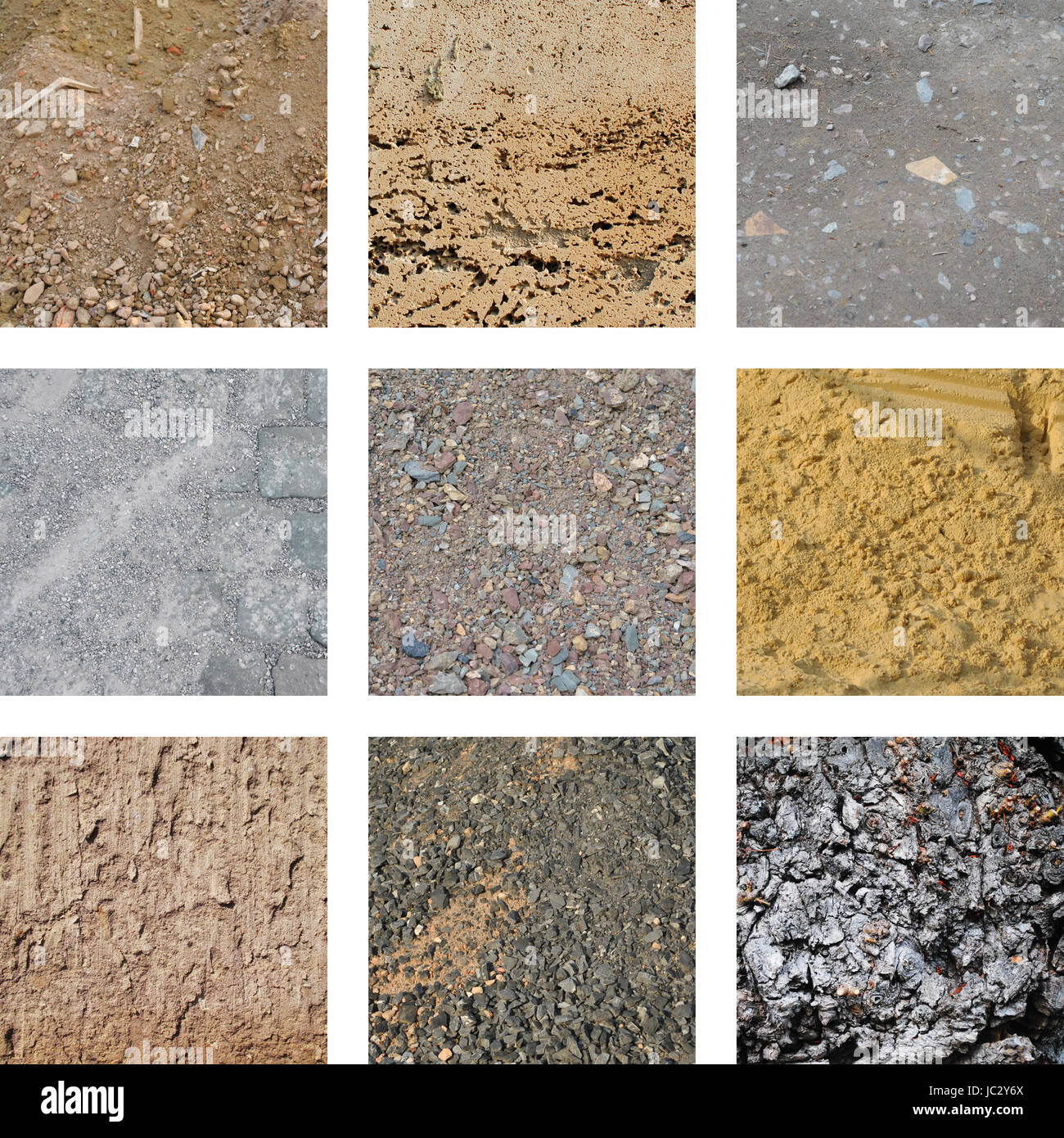 nine images of filth Stock Photo - Alamy