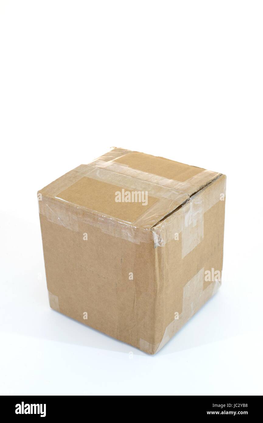 A close up shot of a cardboard box Stock Photo - Alamy