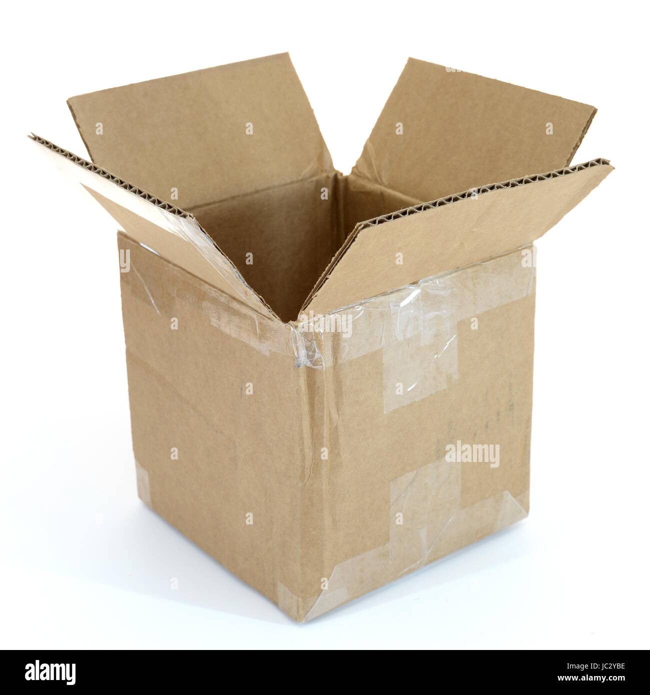 A close up shot of a cardboard box Stock Photo - Alamy