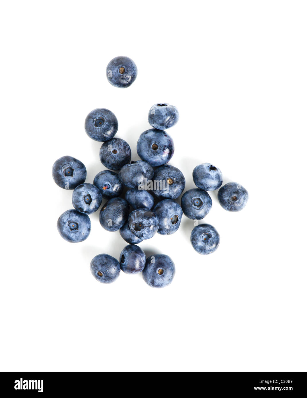 Picture with sweet blueberry isolated on white background Stock Photo ...