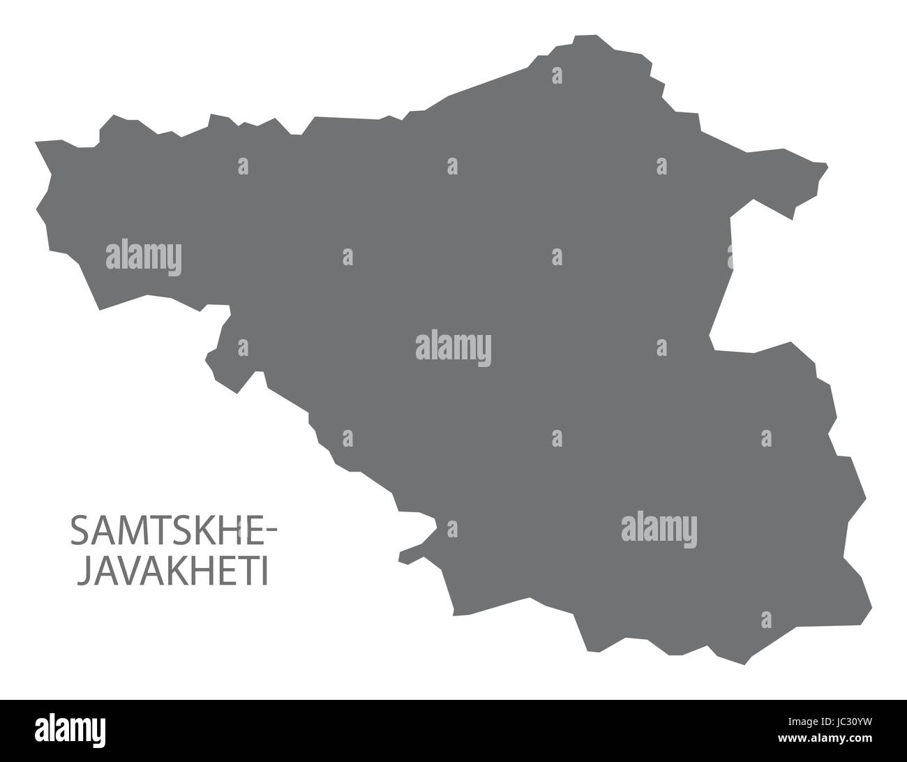 Samtskhe javakheti silhouette map hi-res stock photography and images ...