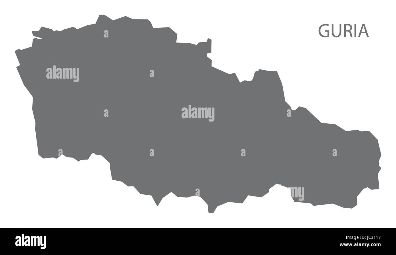 Guria map grey illustration silhouette Stock Vector Image & Art - Alamy