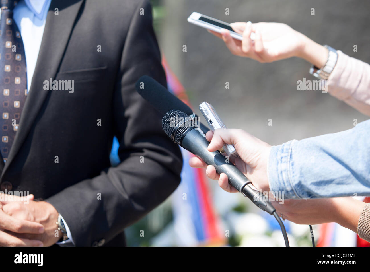 Interview audio recording dictaphone hi-res stock photography and ...