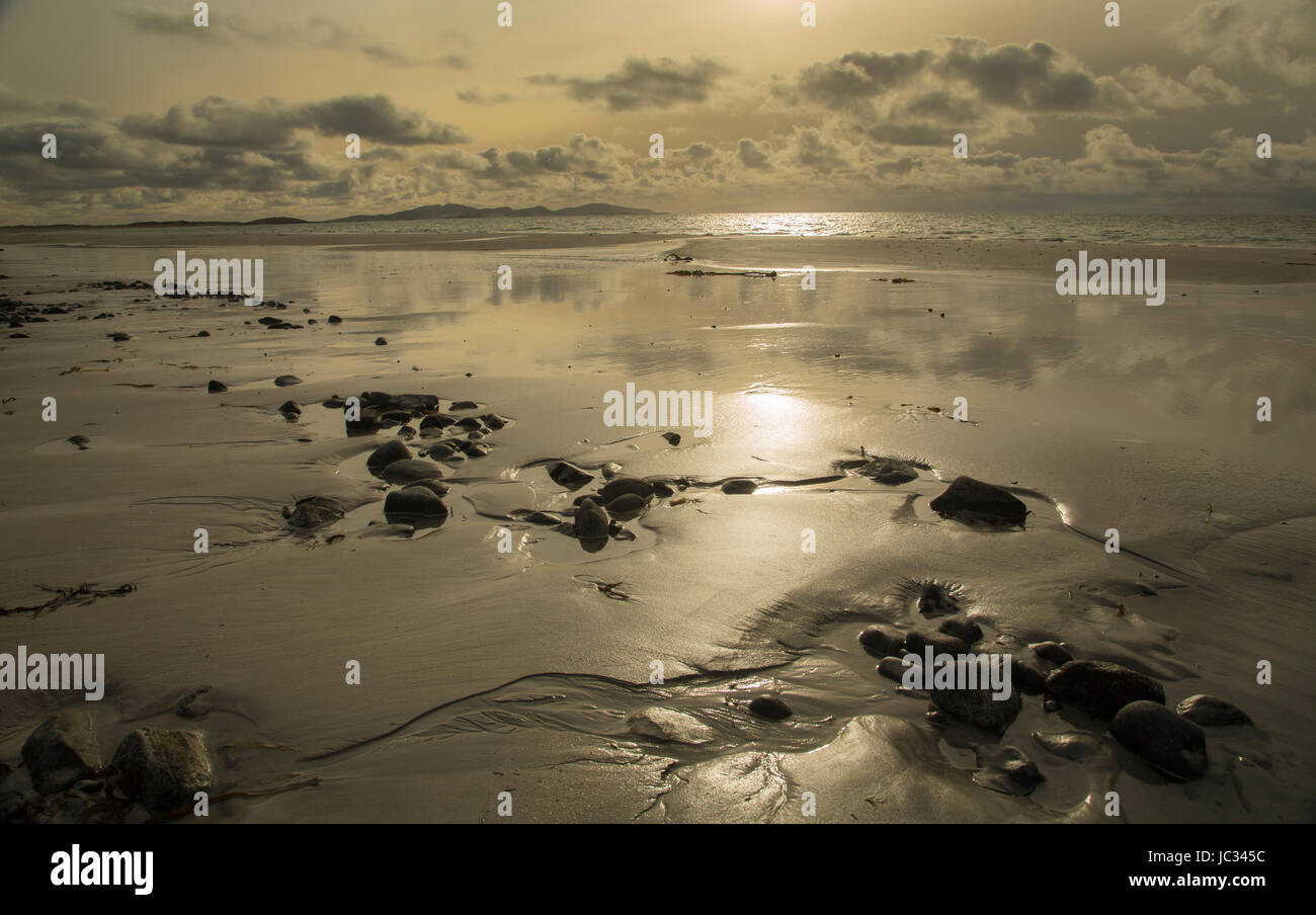 Daliburgh Beach - South Uist, Outer Hebrides, Scotland Stock Photo - Alamy