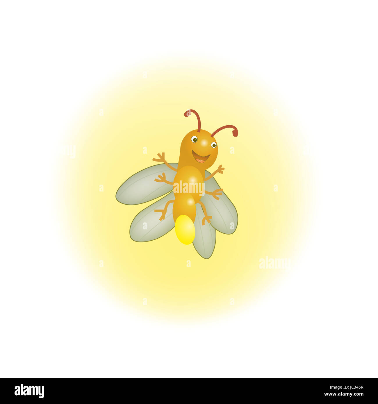 Cute Lightning Bug Clipart