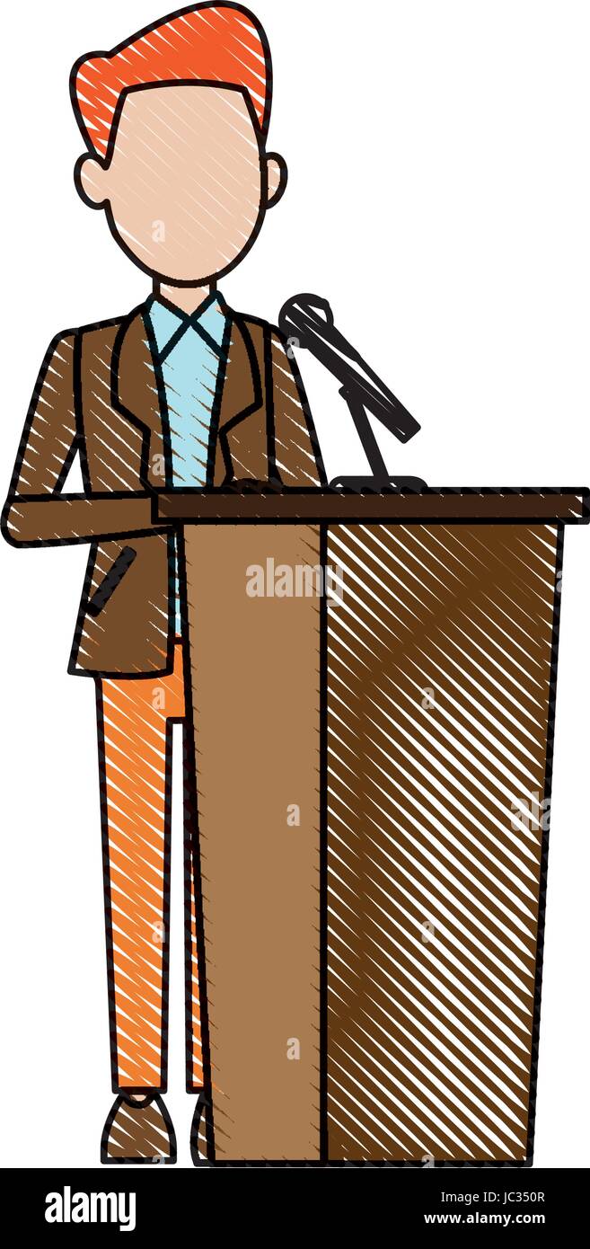 Candidate stands Stock Vector Images - Alamy