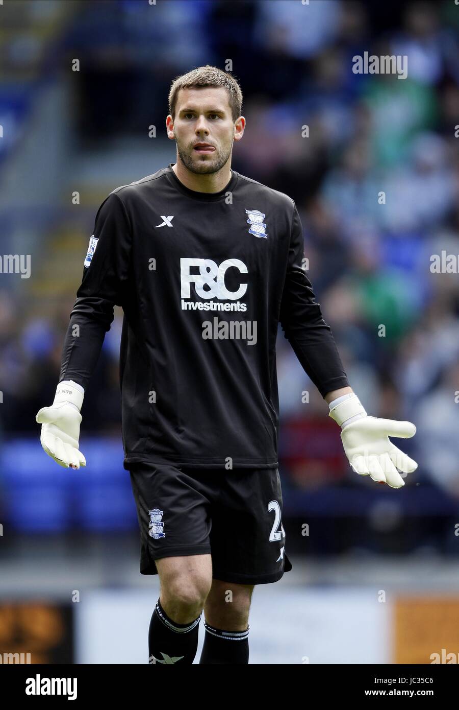 BEN FOSTER BIRMINGHAM CITY FC BIRMINGHAM CITY FC REEBOK STADIUM BOLTON ...