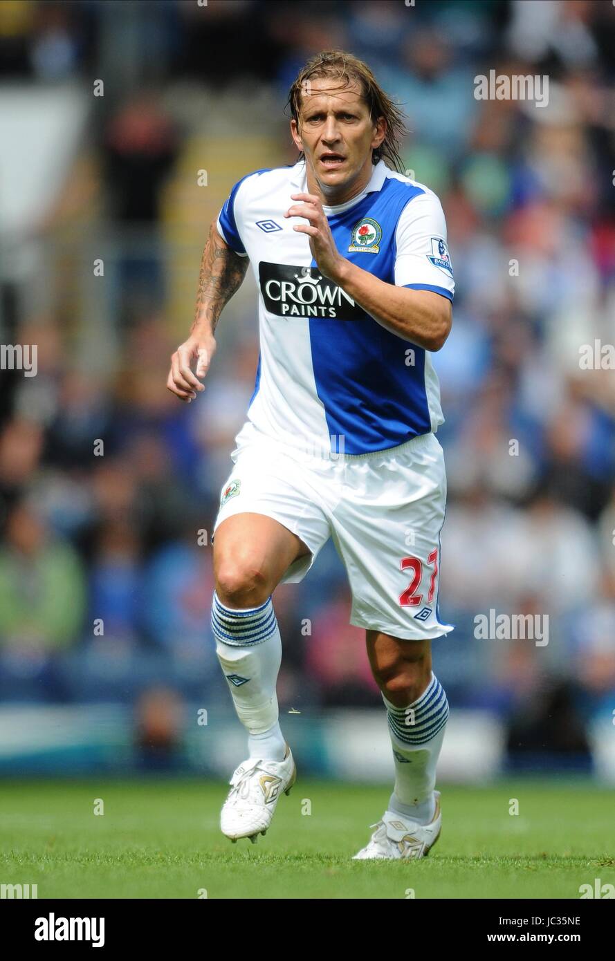 Blackburn rovers michel salgado hi-res stock photography and images - Alamy