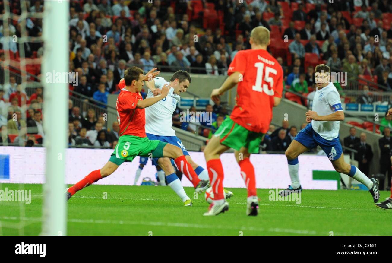 ADAM JOHNSON SCORES ENGLAND WEMBLEY STADIUM LONDON ENGLAND 03 September ...