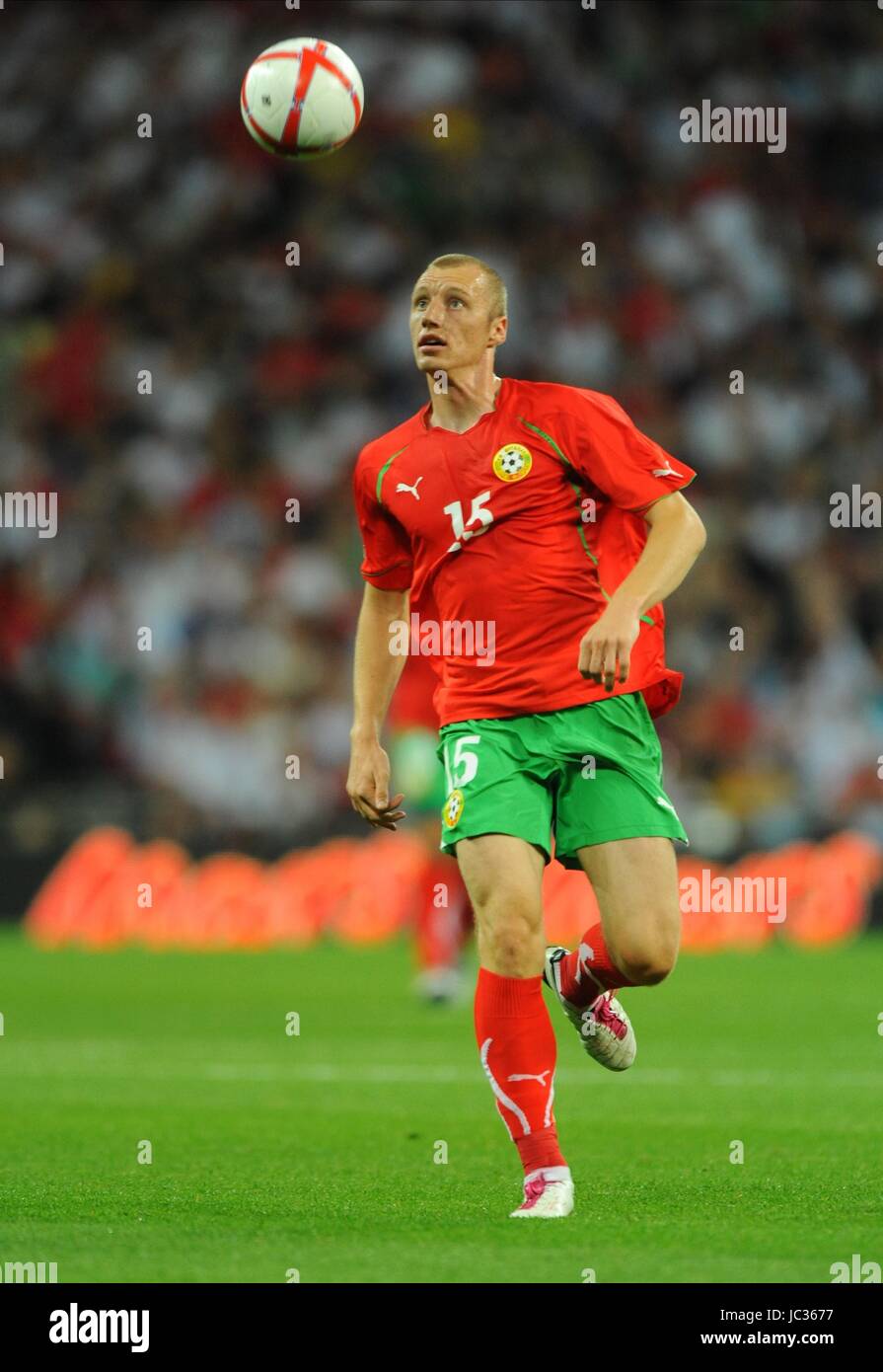IVAN IVANOV BULGARIA WEMBLEY STADIUM LONDON ENGLAND 03 September 2010 ...