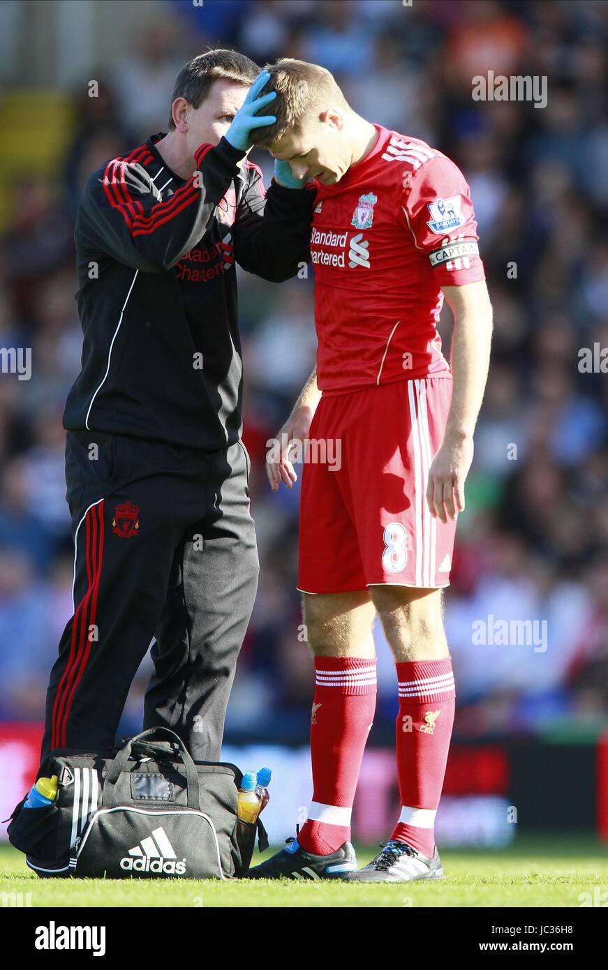 Treated for injury hi-res stock photography and images - Alamy