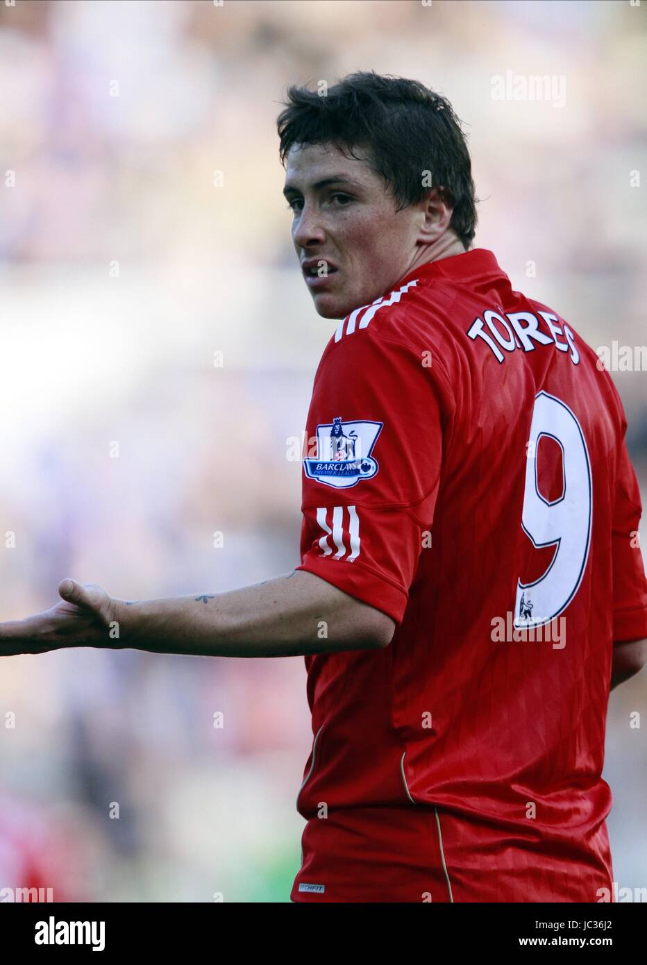 FERNANDO TORRES LIVERPOOL FC ST. ANDREWS BIRMINGHAM ENGLAND 12 ...