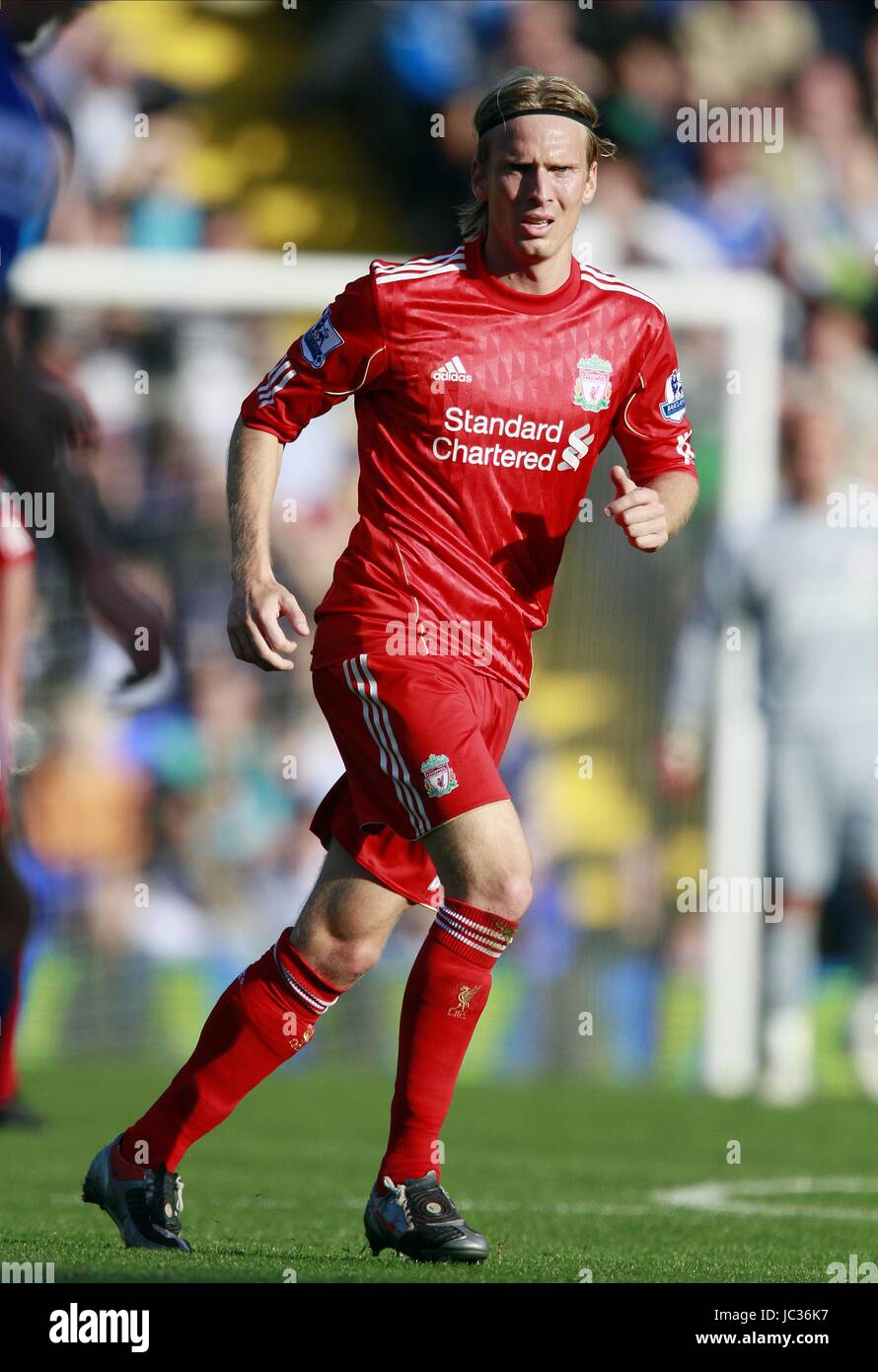 CHRISTIAN POULSEN BIRMINGHAM CITY V LIVERPOOL FC ST. ANDREWS BIRMINGHAM ...