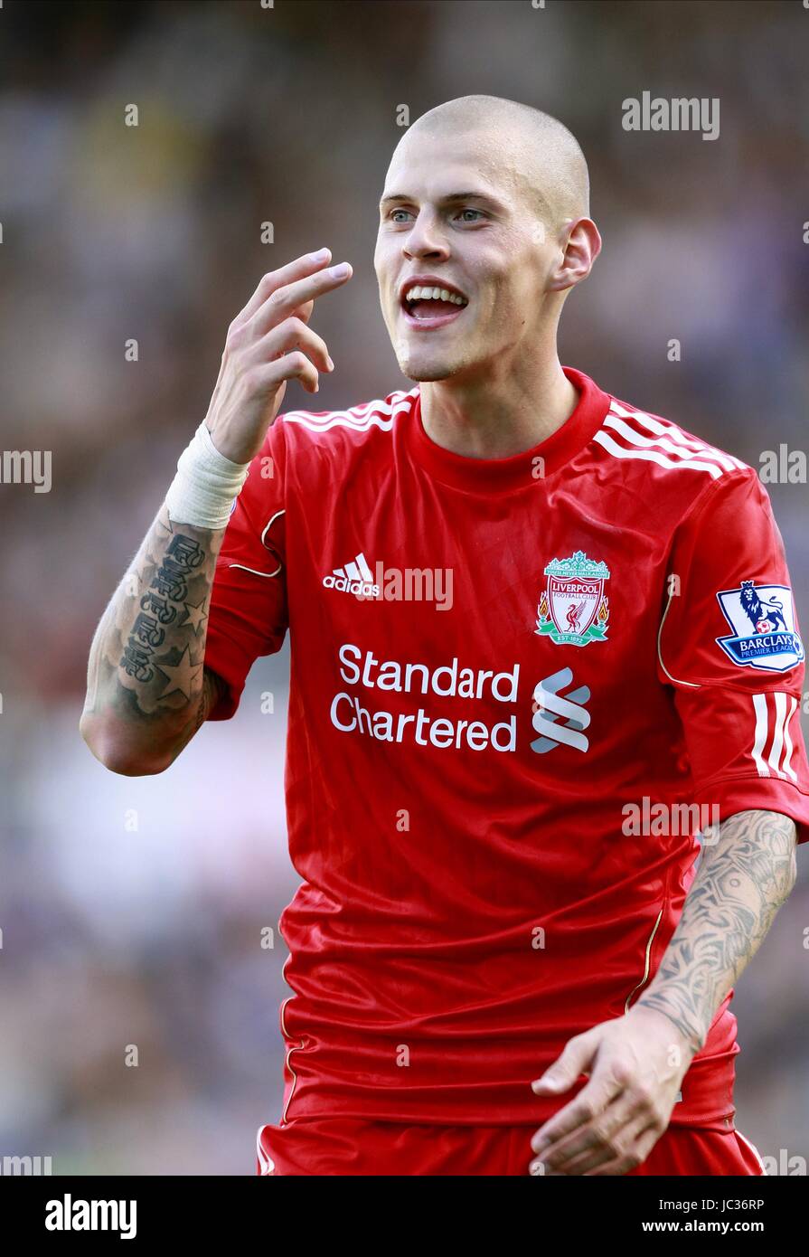 MARTIN SKRTEL LIVERPOOL FC ST. ANDREWS BIRMINGHAM ENGLAND 12 September ...
