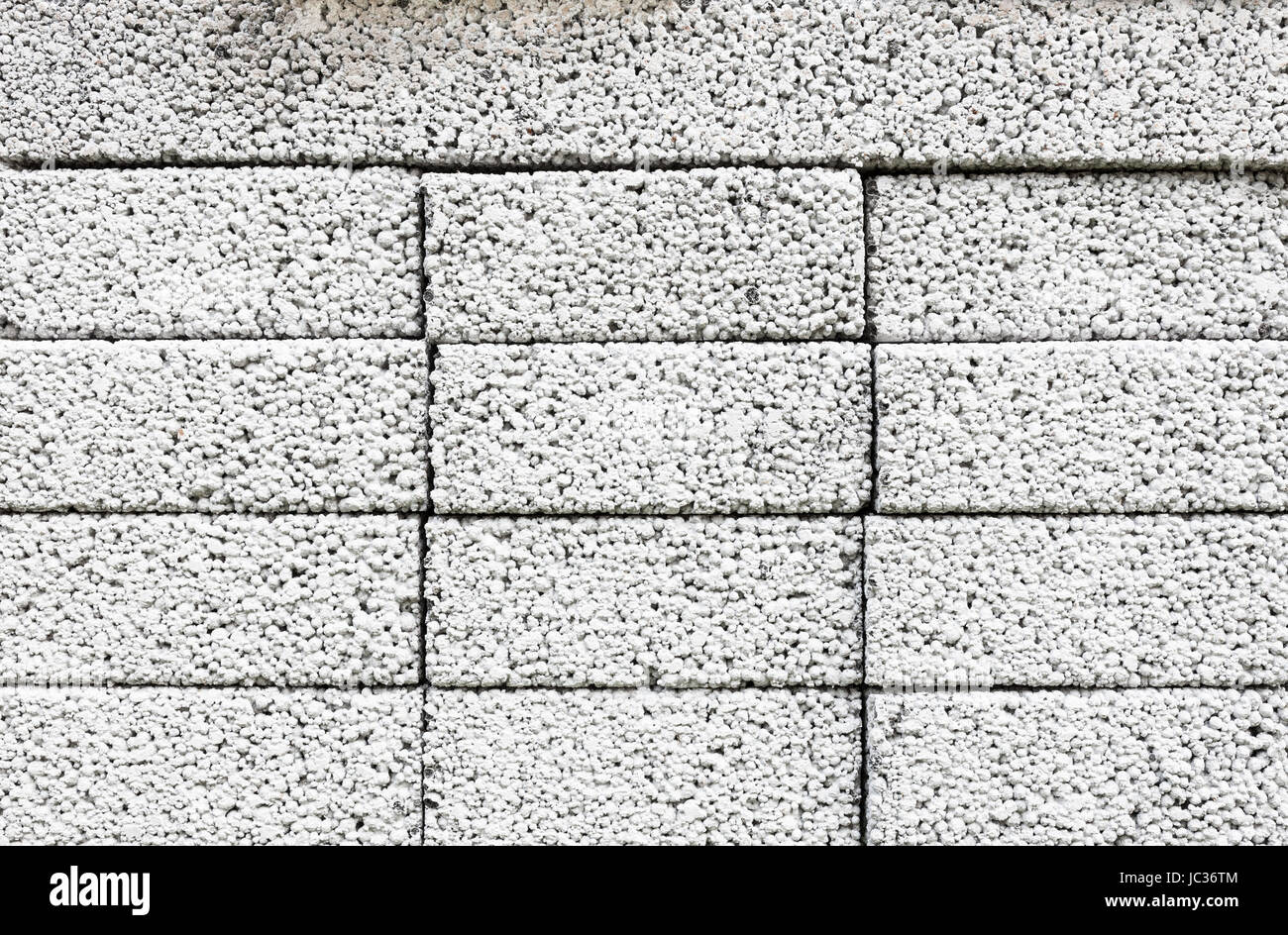 Concrete blocks pattern Stock Photo - Alamy