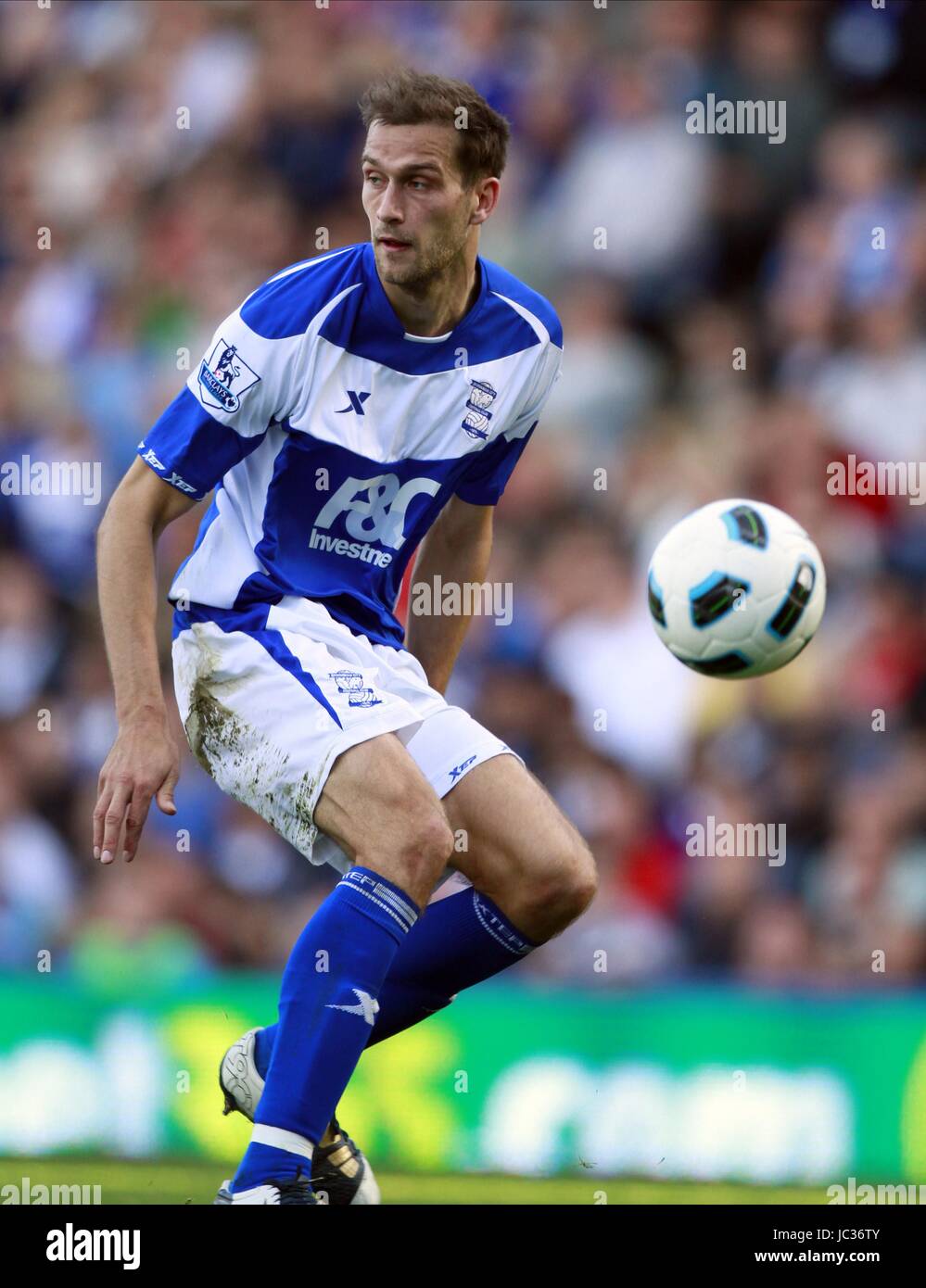ROGER JOHNSON BIRMINGHAM CITY FC ST. ANDREWS BIRMINGHAM ENGLAND 12 ...