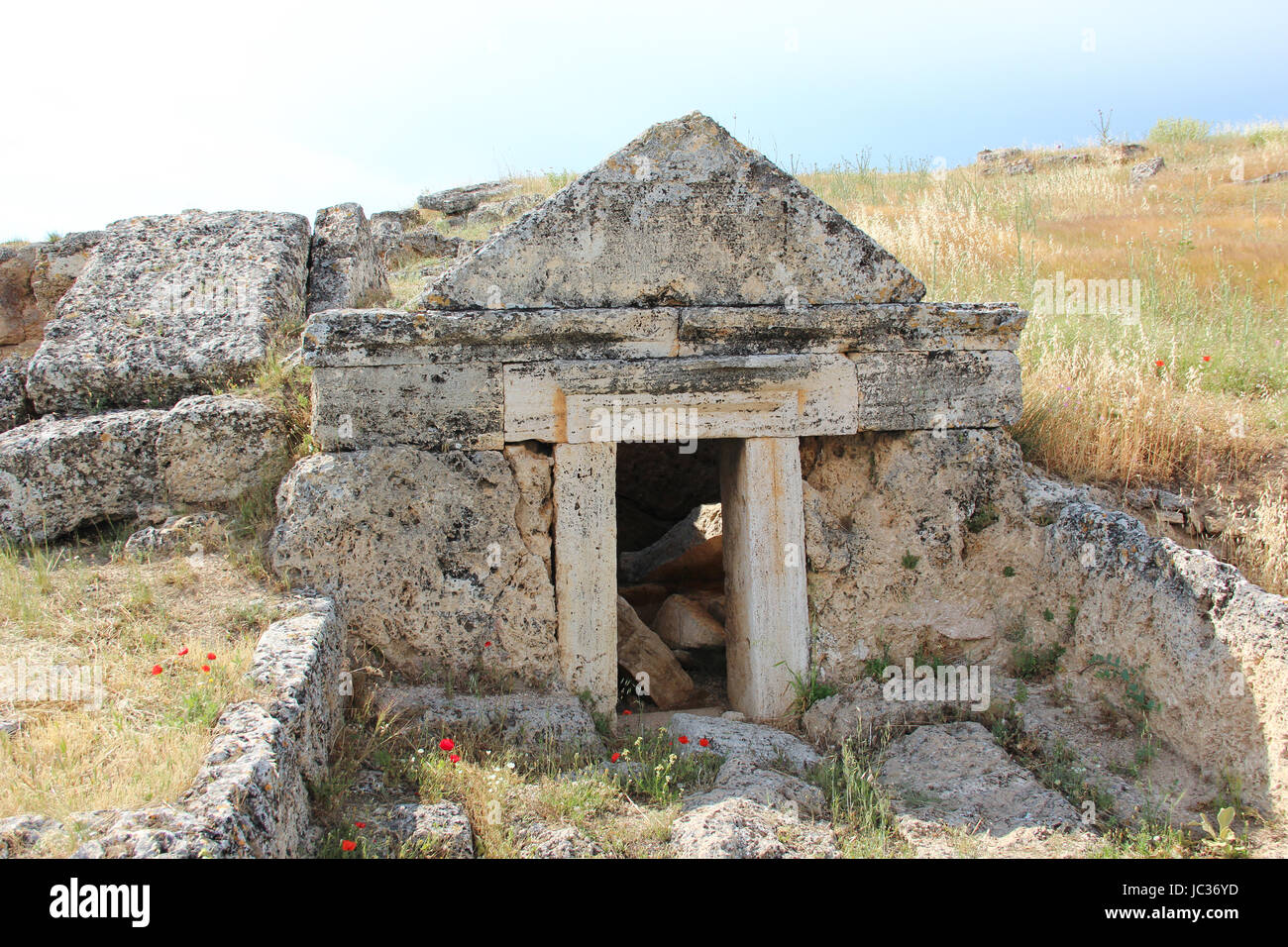Ancient greek grave stone tomb hi-res stock photography and images - Alamy
