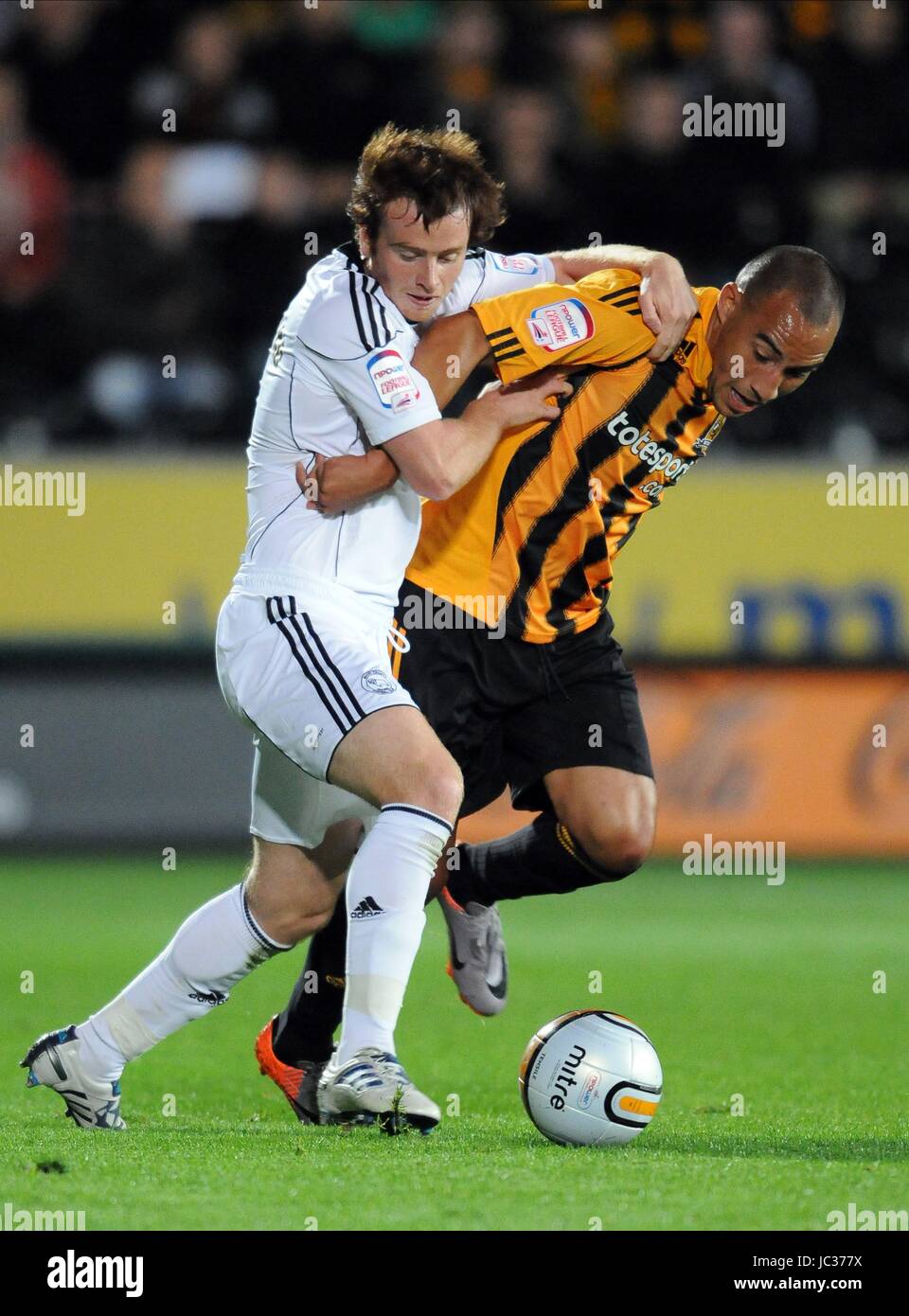 JOHN BRAYFORD CRAIG FAGAN HULL V DERBY HULL V DERBY KC STADIUM HULL ...