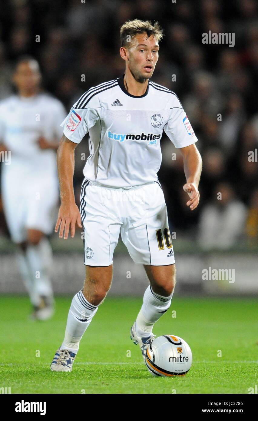 JAMES BAILEY DERBY COUNTY FC DERBY COUNTY FC KC STADIUM HULL ENGLAND 14 ...