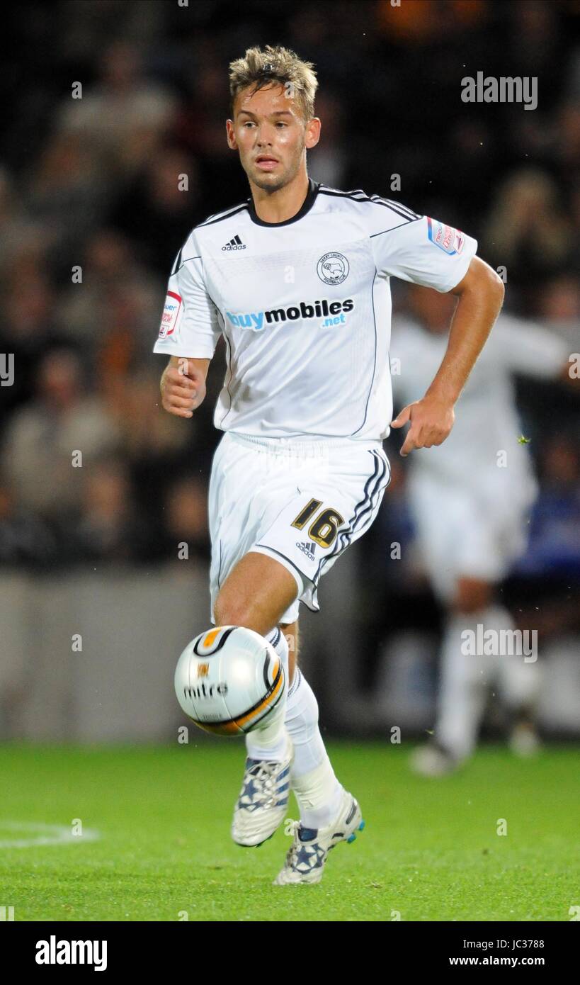 JAMES BAILEY DERBY COUNTY FC DERBY COUNTY FC KC STADIUM HULL ENGLAND 14 ...