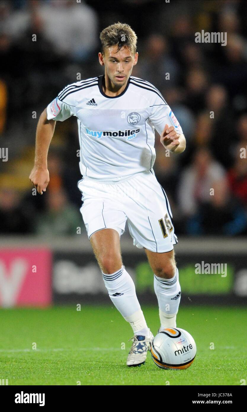 JAMES BAILEY DERBY COUNTY FC DERBY COUNTY FC KC STADIUM HULL ENGLAND 14 ...