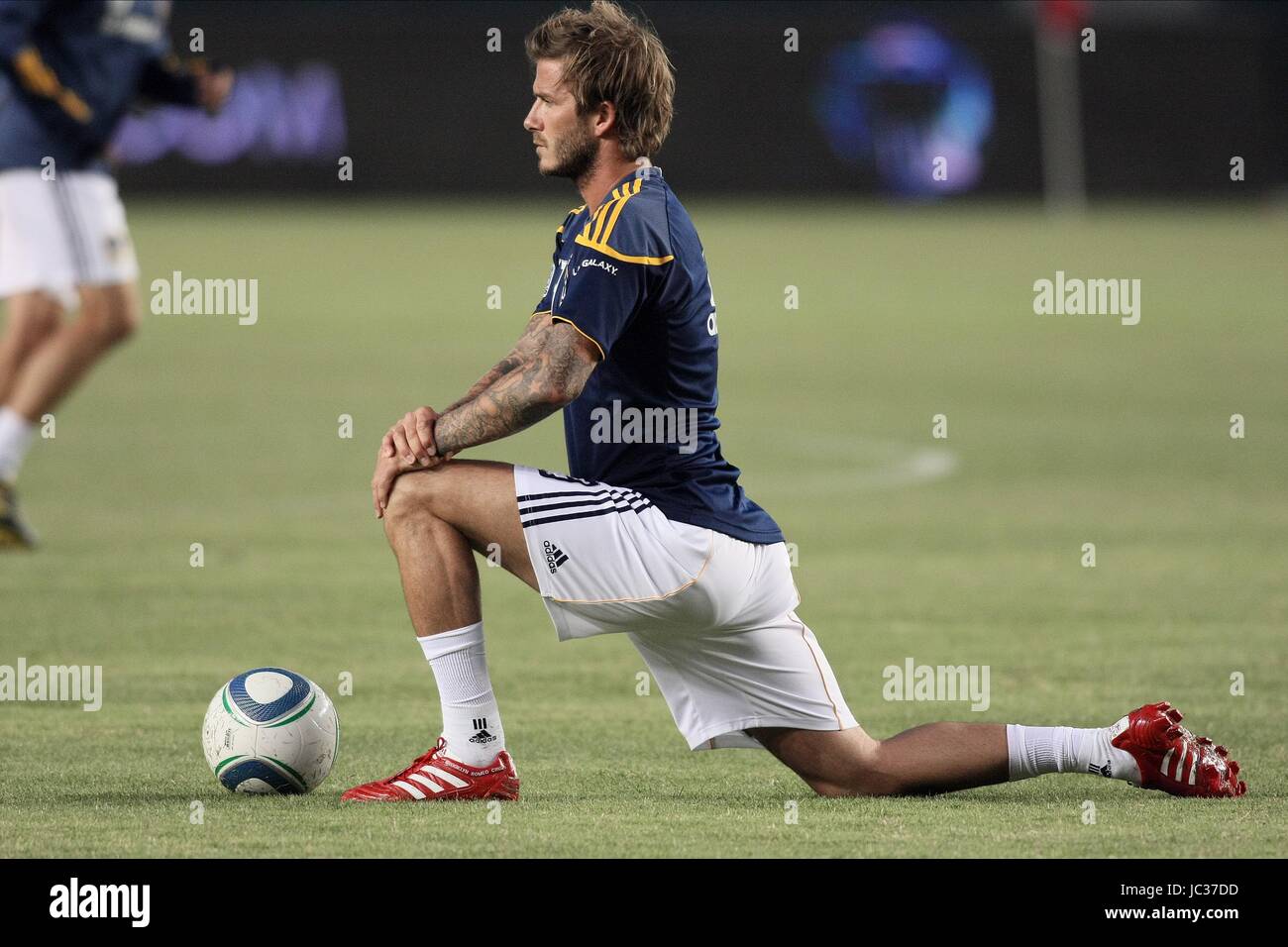 DAVID BECKHAM LOS ANGELES GALAXY CARSON LOS ANGELES CALIFORNIA USA 18 ...
