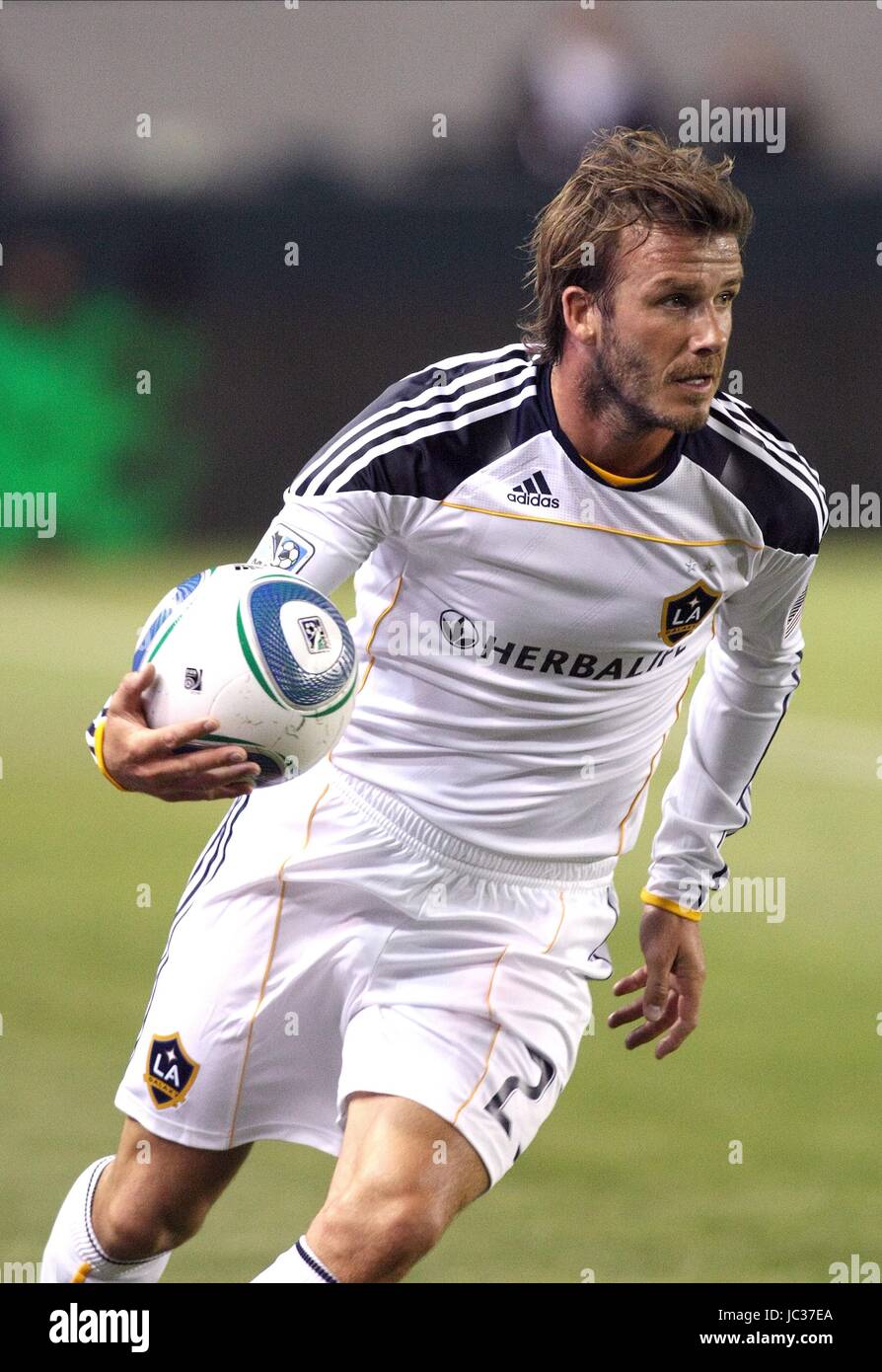 DAVID BECKHAM LOS ANGELES GALAXY CARSON LOS ANGELES CALIFORNIA USA 18 ...