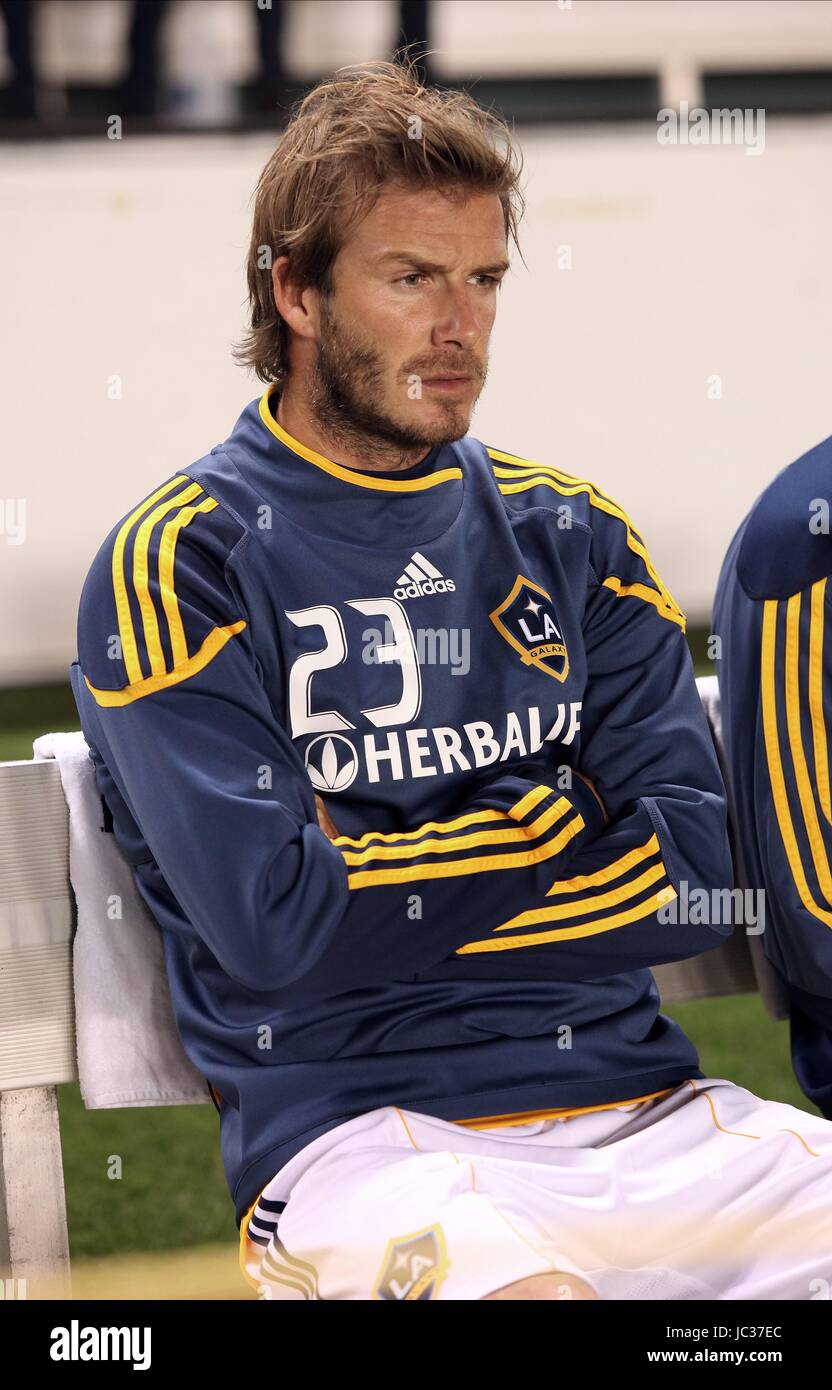 DAVID BECKHAM LOS ANGELES GALAXY CARSON LOS ANGELES CALIFORNIA USA 18 ...