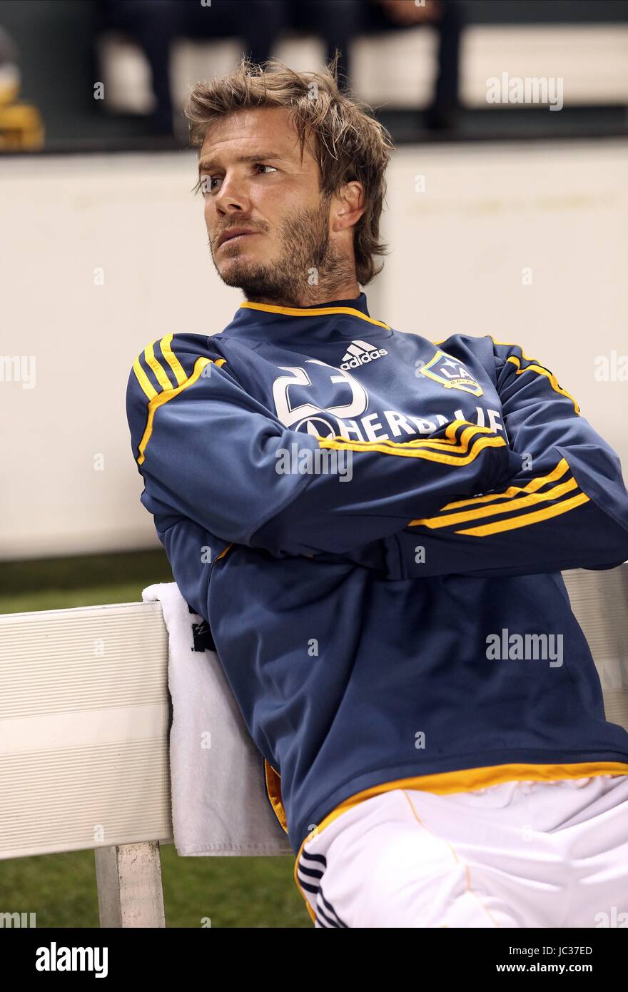DAVID BECKHAM LOS ANGELES GALAXY CARSON LOS ANGELES CALIFORNIA USA 18 ...
