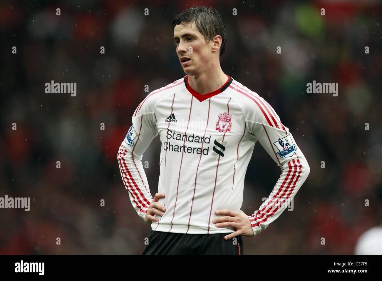 FERNANDO TORRES MANCHESTER UNITED V LIVERPOOL OLD TRAFFORD MANCHESTER ...