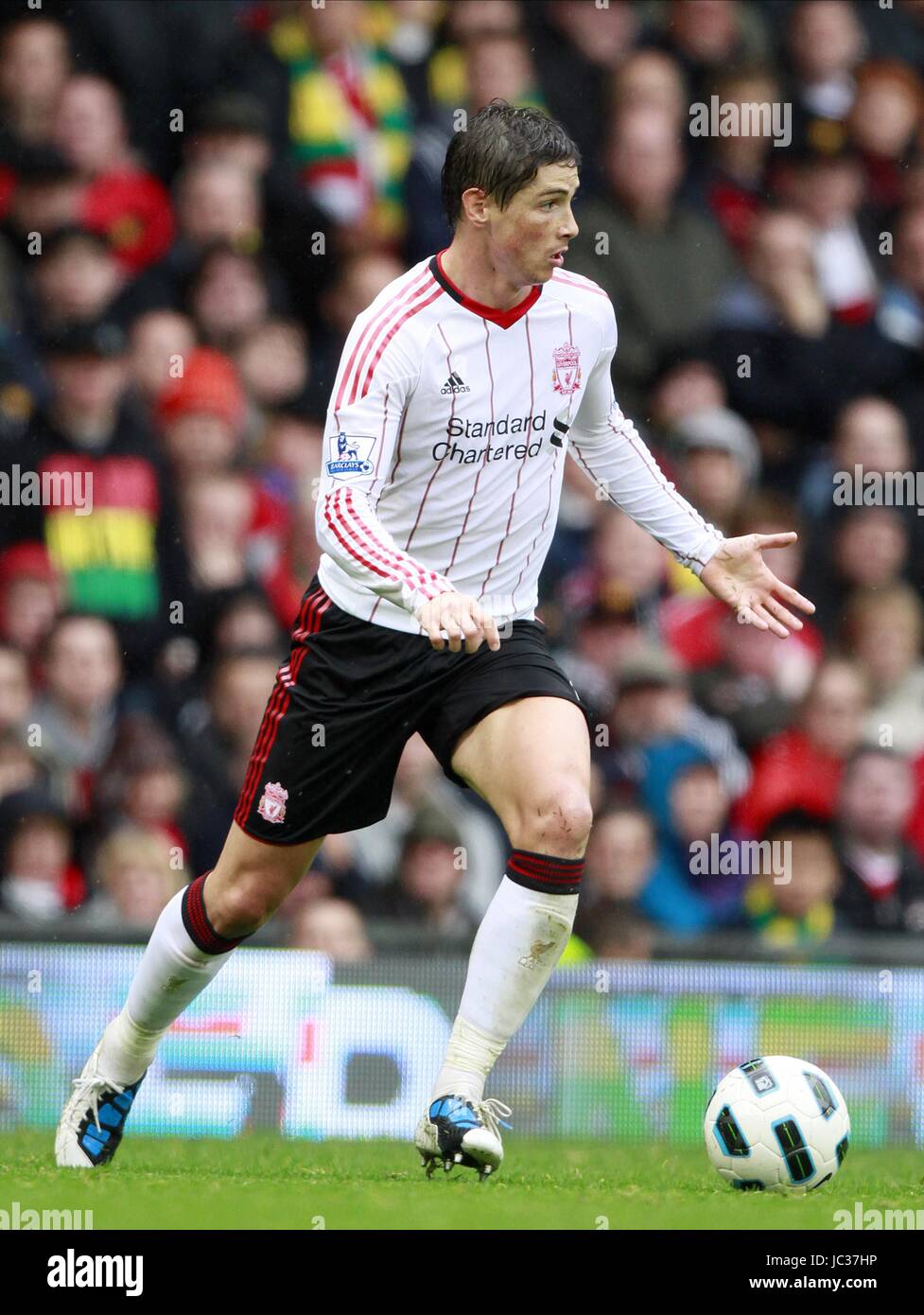 FERNANDO TORRES LIVERPOOL FC OLD TRAFFORD MANCHESTER ENGLAND 19 ...