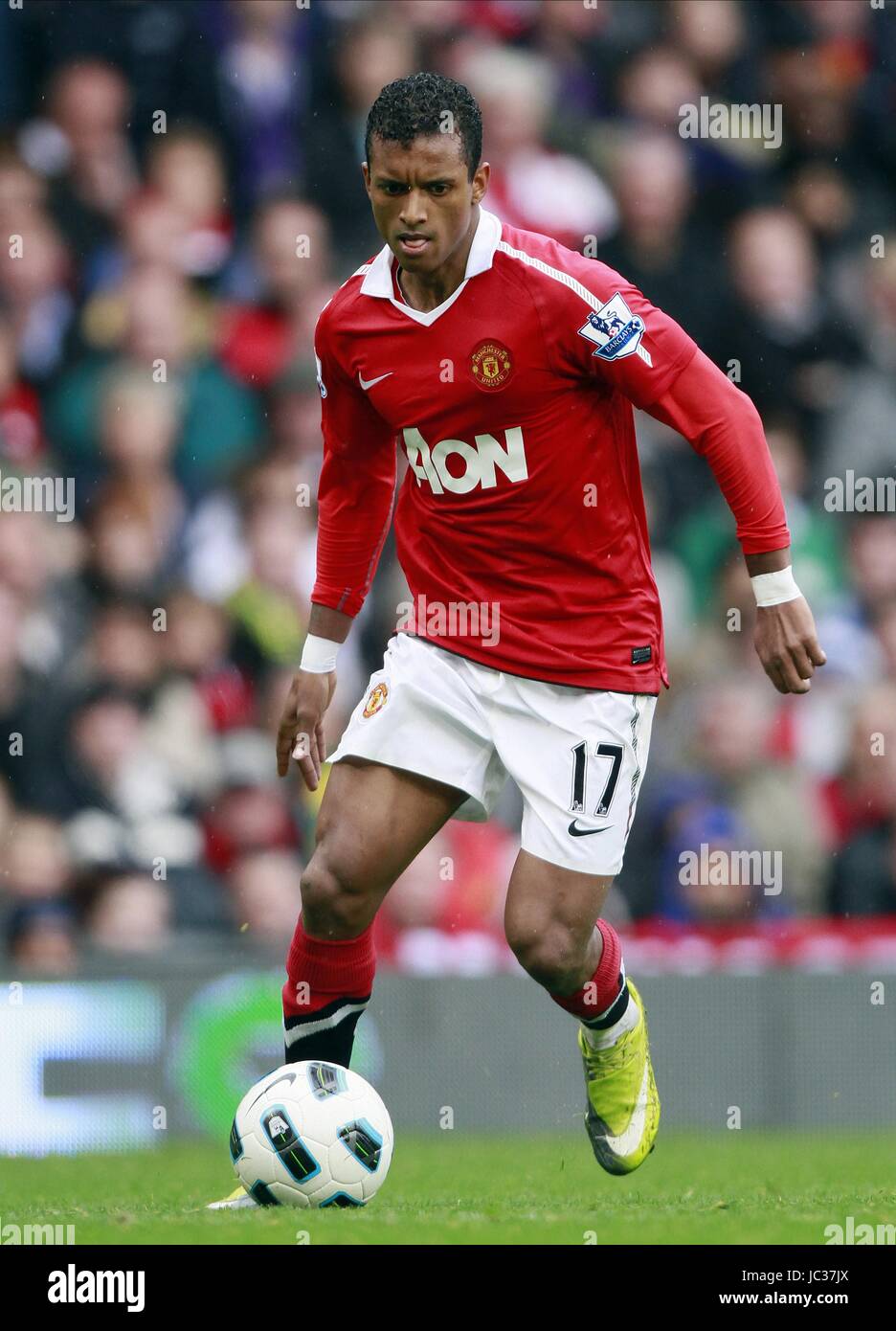 NANI MANCHESTER UNITED FC OLD TRAFFORD MANCHESTER ENGLAND 19 September ...