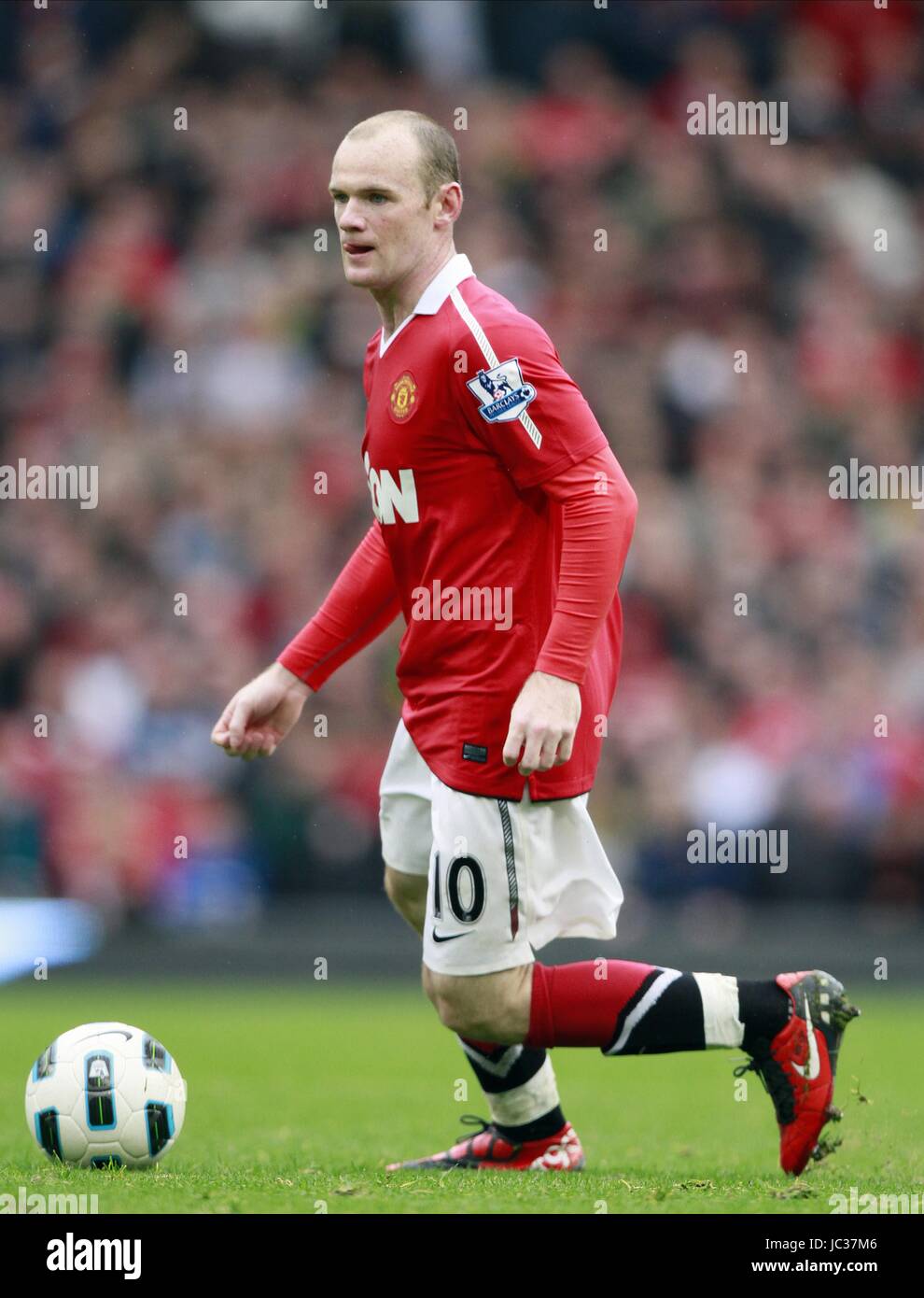 WAYNE ROONEY, MANCHESTER UNITED FC, MANCHESTER UNITED V LIVERPOOL, 2010 ...
