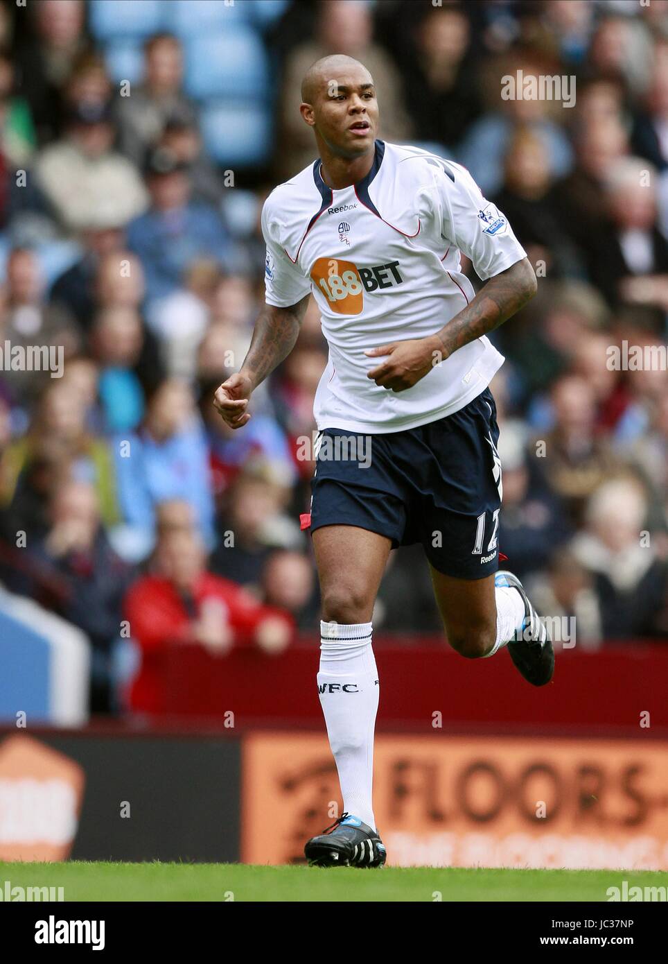 ZAT KNIGHT BOLTON WANDERERS FC VILLA PARK BIRMINGHAM ENGLAND 18 ...