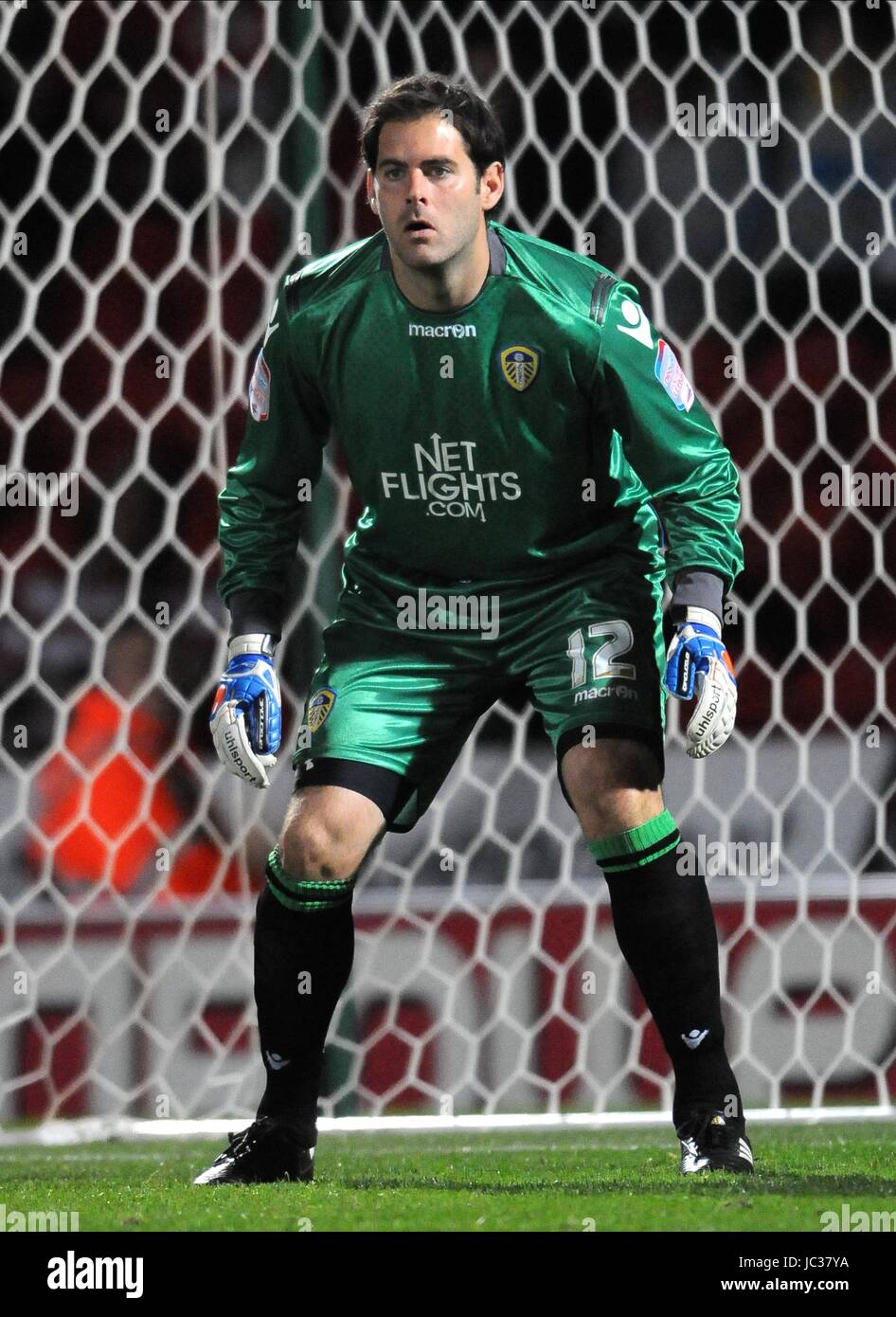 SHANE HIGGS LEEDS UNITED FC LEEDS UNITED FC KEEPMOAT STADIUM DONCASTER ...