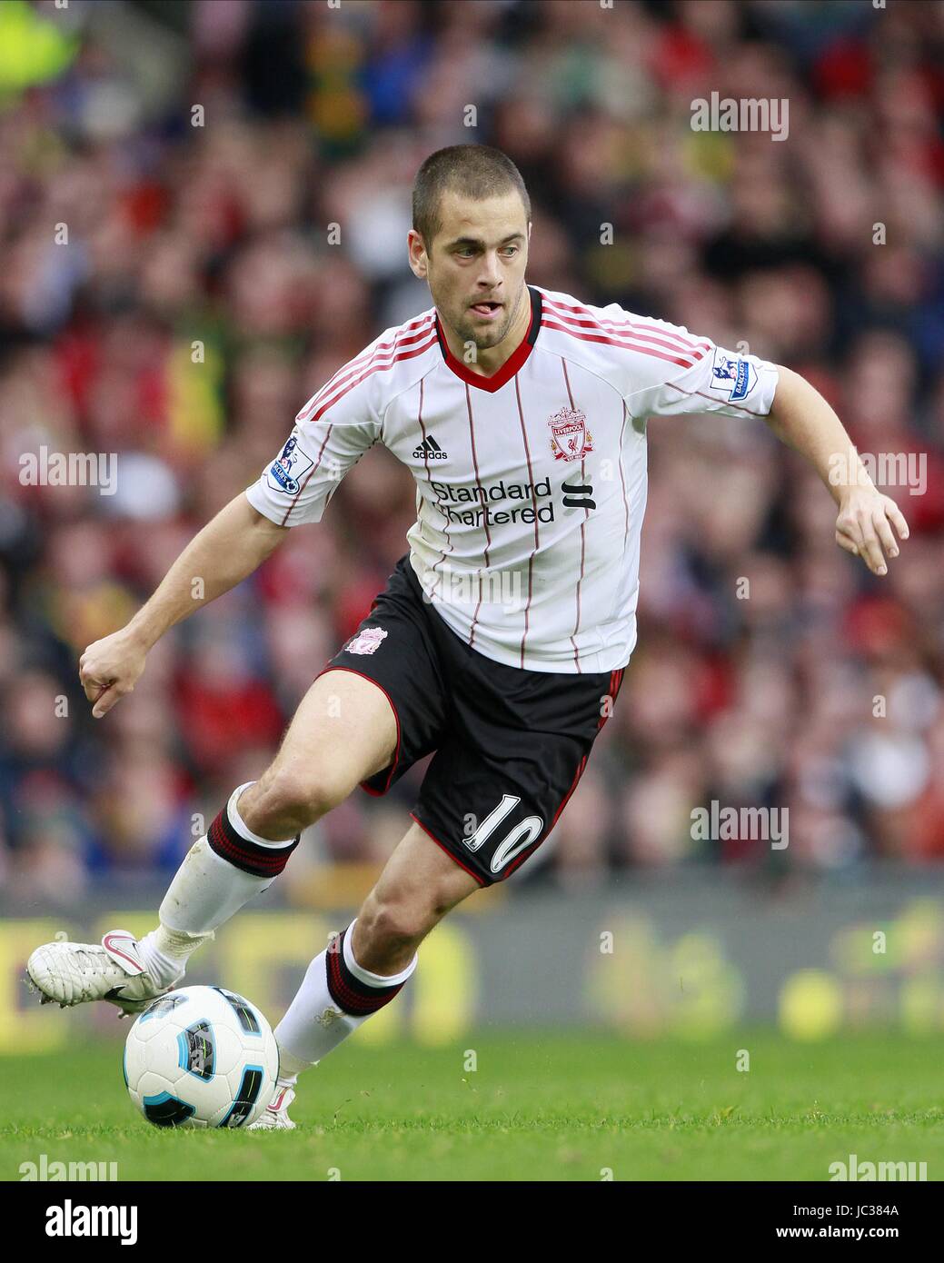 JOE COLE LIVERPOOL FC LIVERPOOL FC OLD TRAFFORD MANCHESTER ENGLAND 19 ...