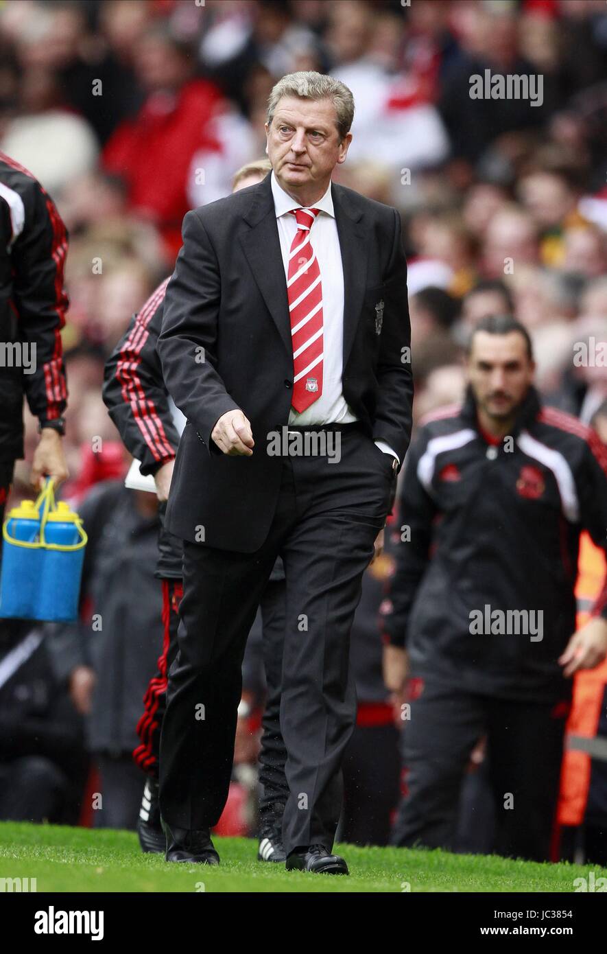 ROY HODGSON LIVERPOOL FC MANAGER LIVERPOOL FC MANAGER OLD TRAFFORD ...